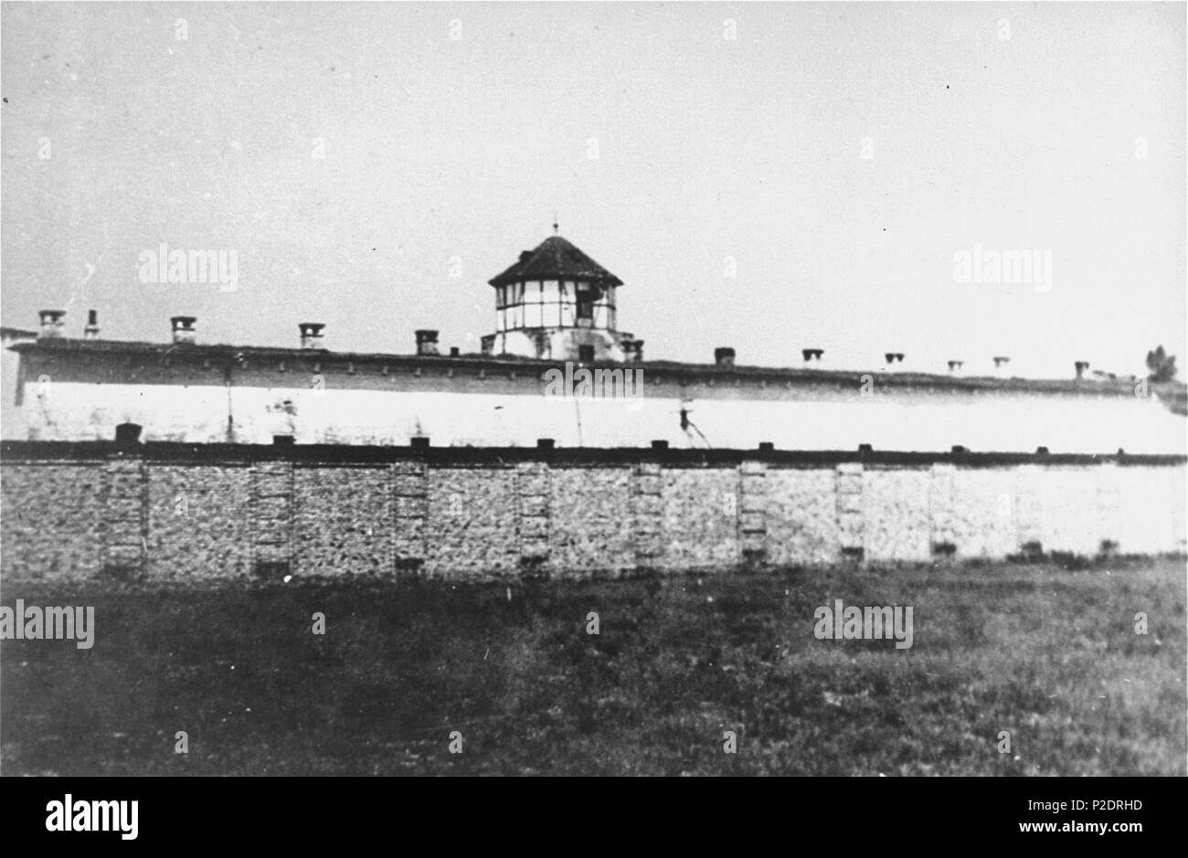 . English: View of the Stara Gradiska concentration camp that was formerly an Austro-Hungarian ...