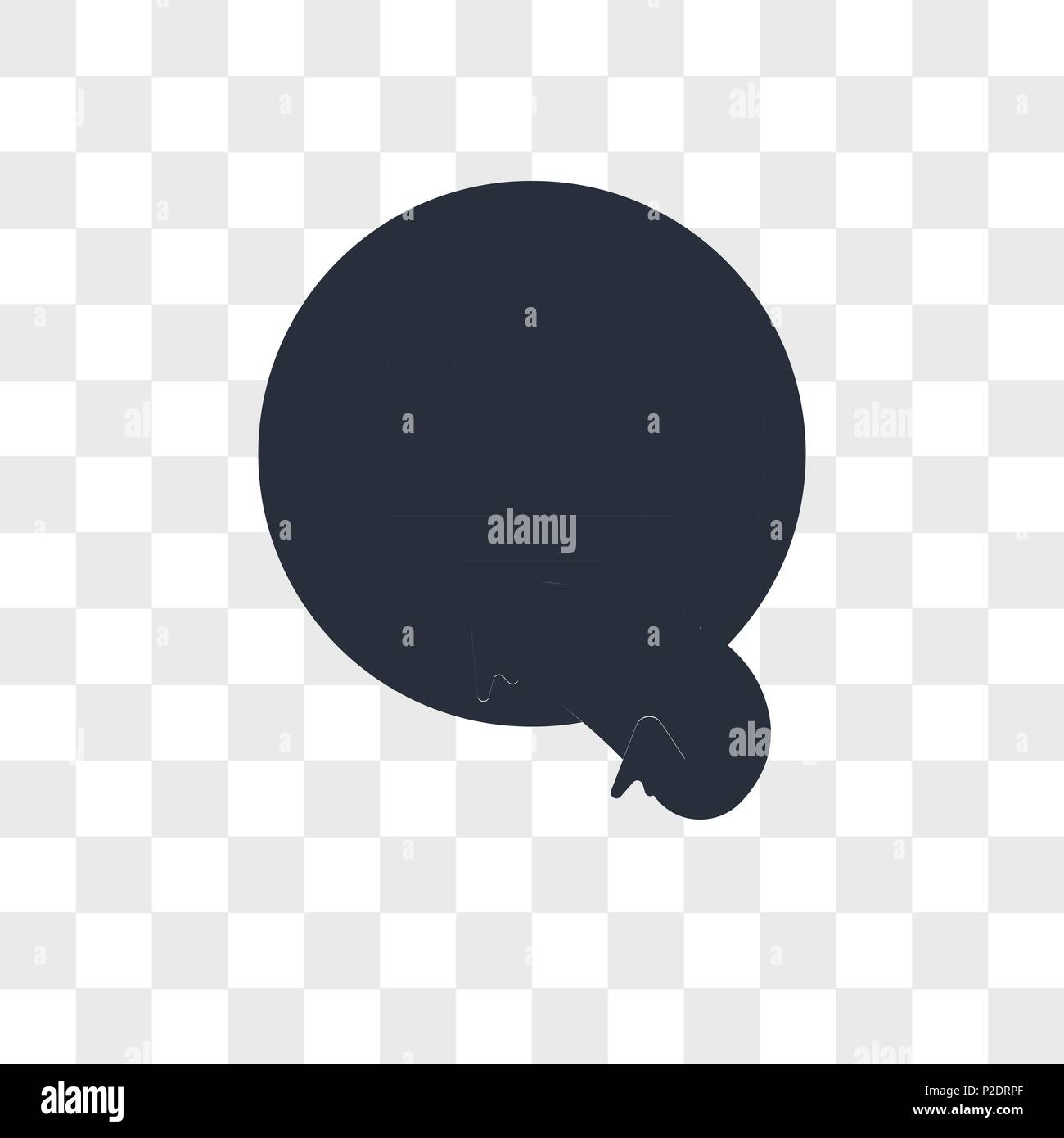 Hungry vector icon isolated on transparent background, Hungry logo ...