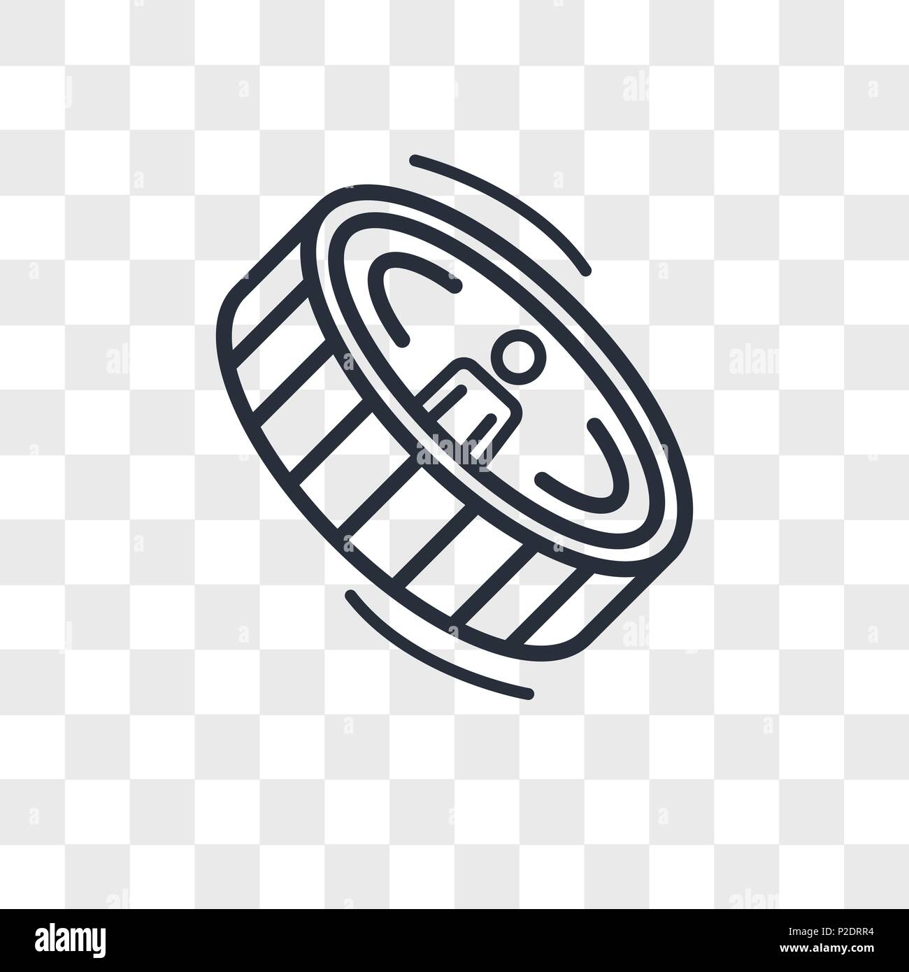 Coin vector icon isolated on transparent background, Coin logo concept ...