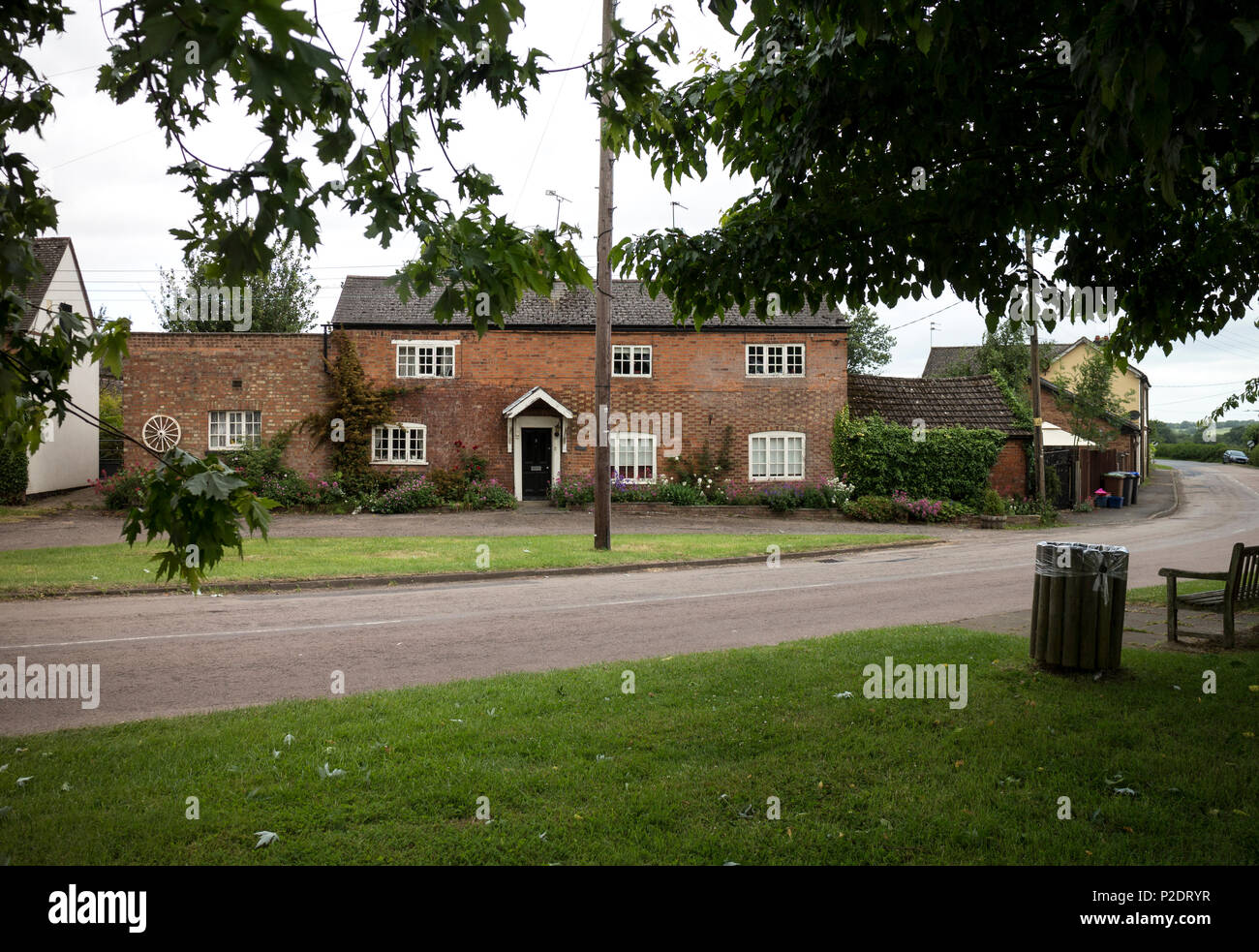 The Green, Lilbourne, Northamptonshire, England, UK Stock Photo - Alamy