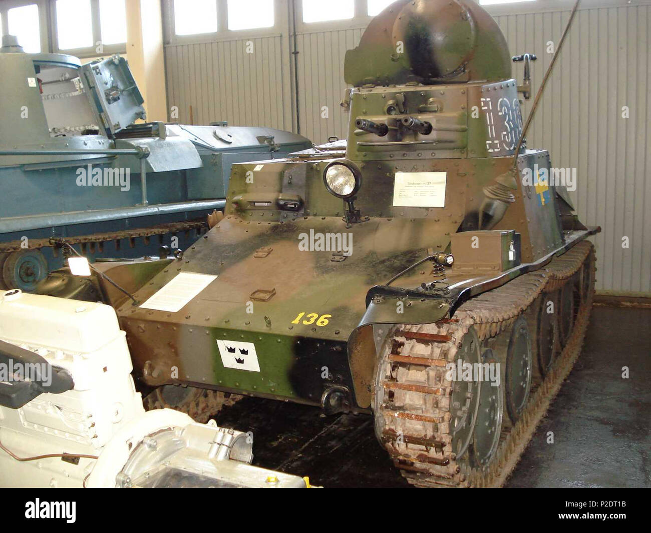 60 Stridsvagn m1937 Armémuseum Stock Photo - Alamy