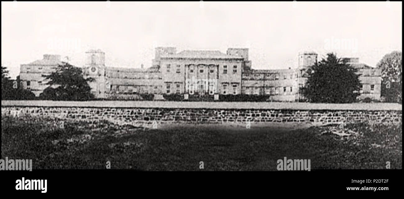 . English: Summerhill House, County Meath, Ireland. The Main Front . Mr ...