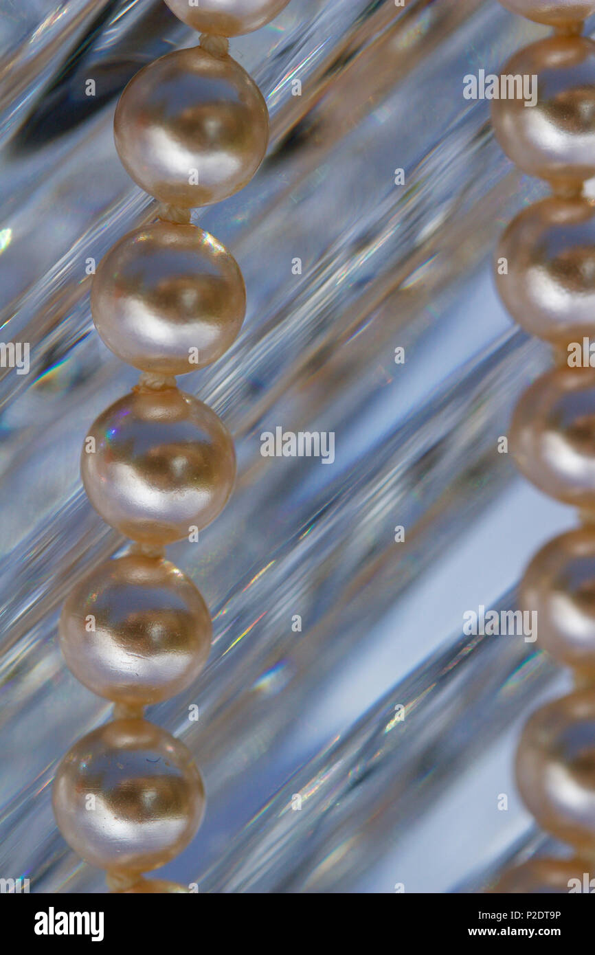 Macro abstract background of beautiful lead crystal glass with diagonal ...