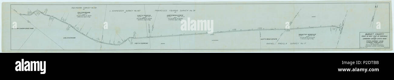 62 Texas Park Road 4 CCC Map 1 Stock Photo - Alamy