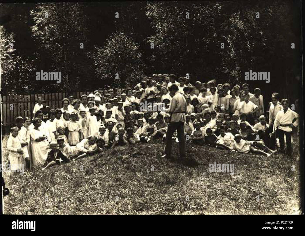 . English: The Jewish children's commune in Malakhovka, Children and ...