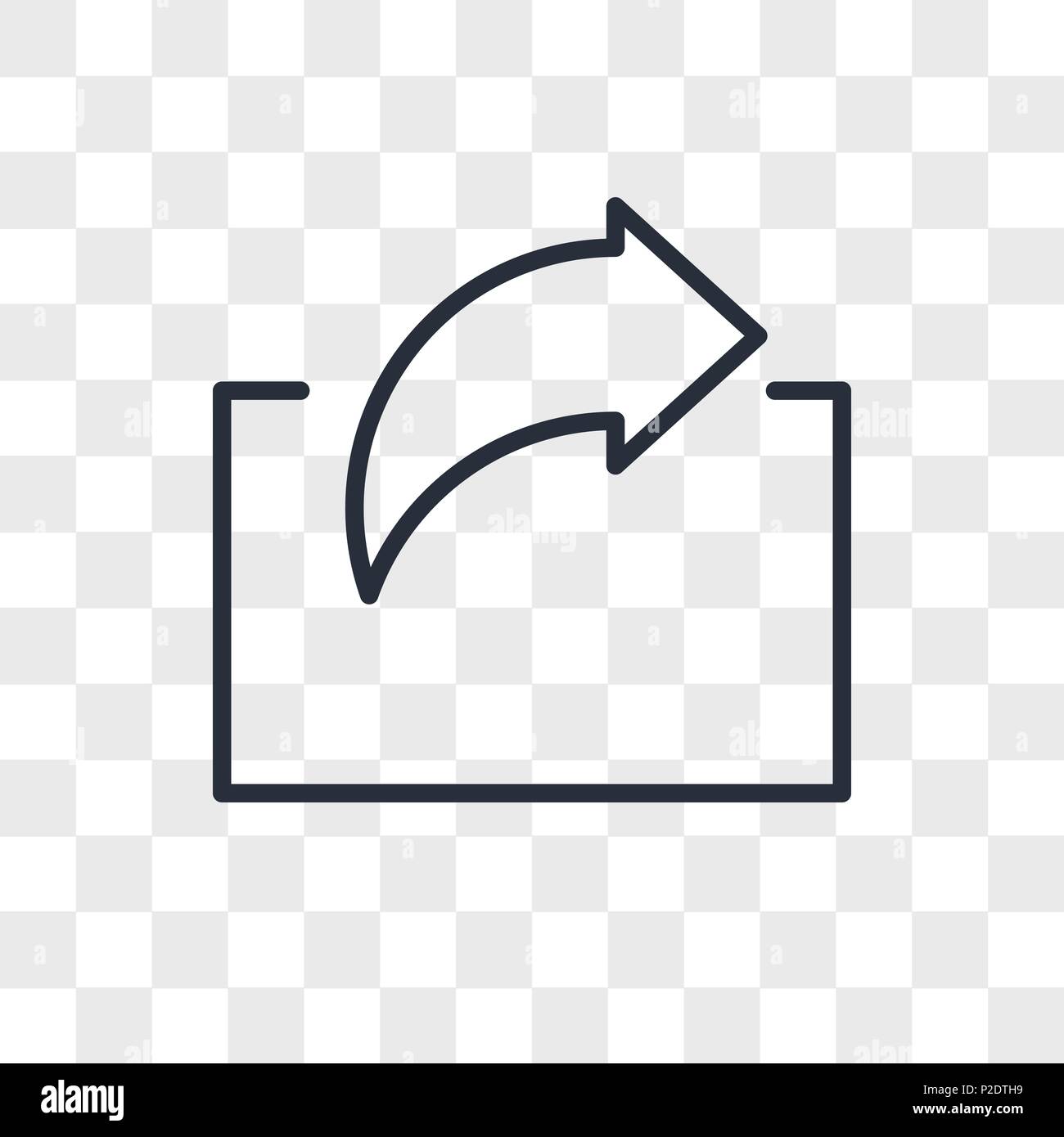 irect vector icon isolated on transparent background, irect logo ...