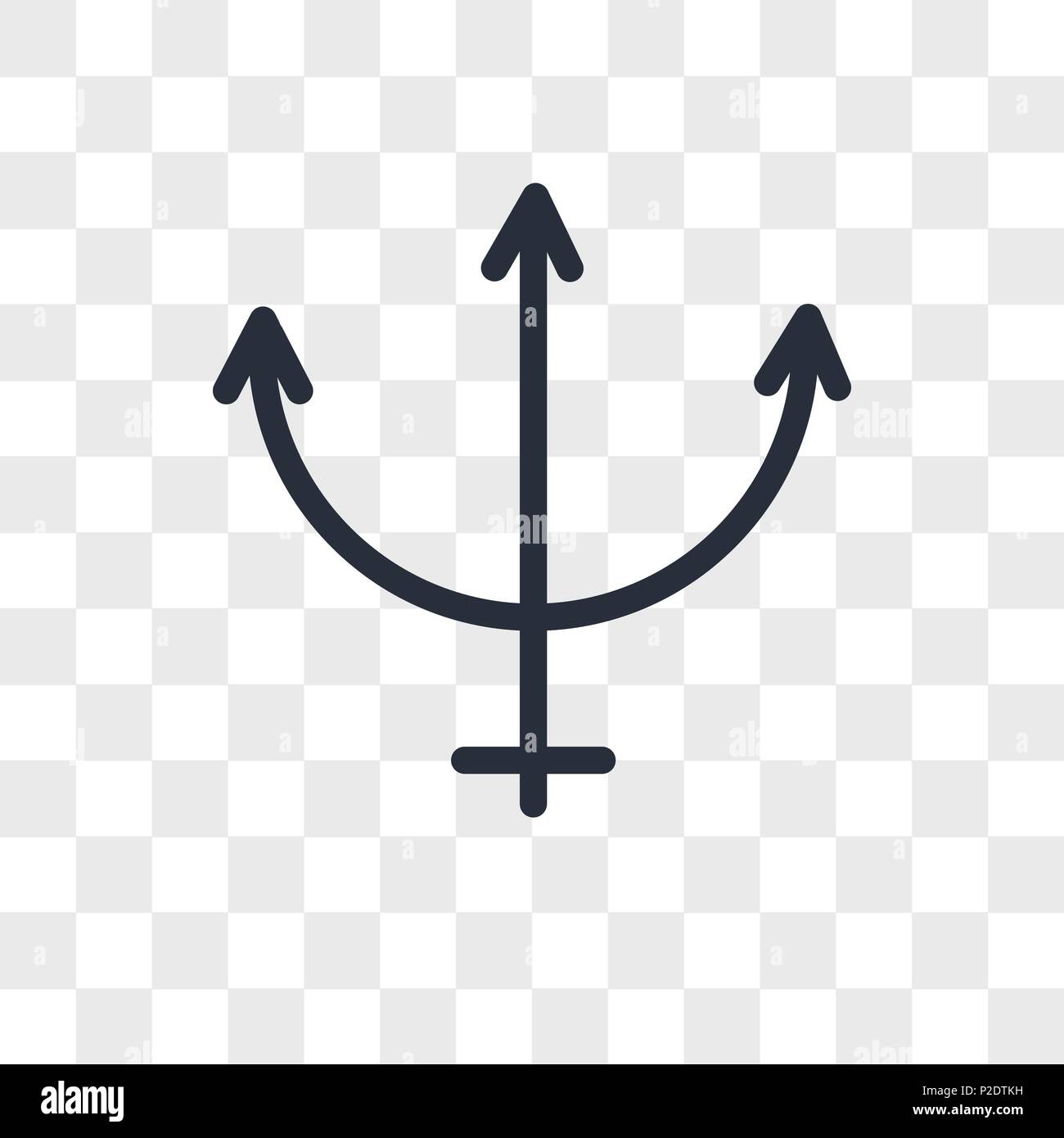 Neptune vector icon isolated on transparent background, Neptune logo ...