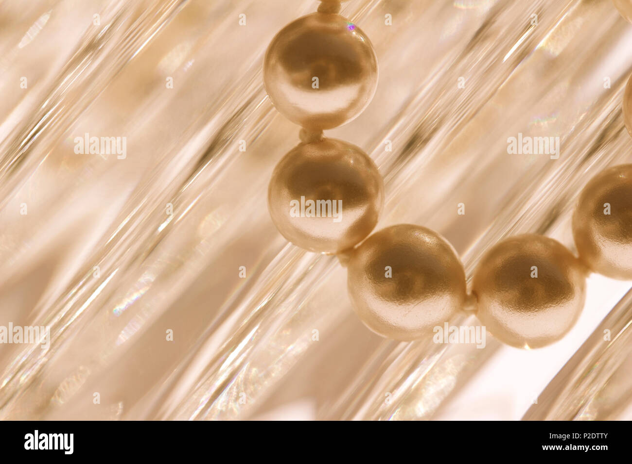 Macro abstract background of beautiful lead crystal glass with diagonal ...