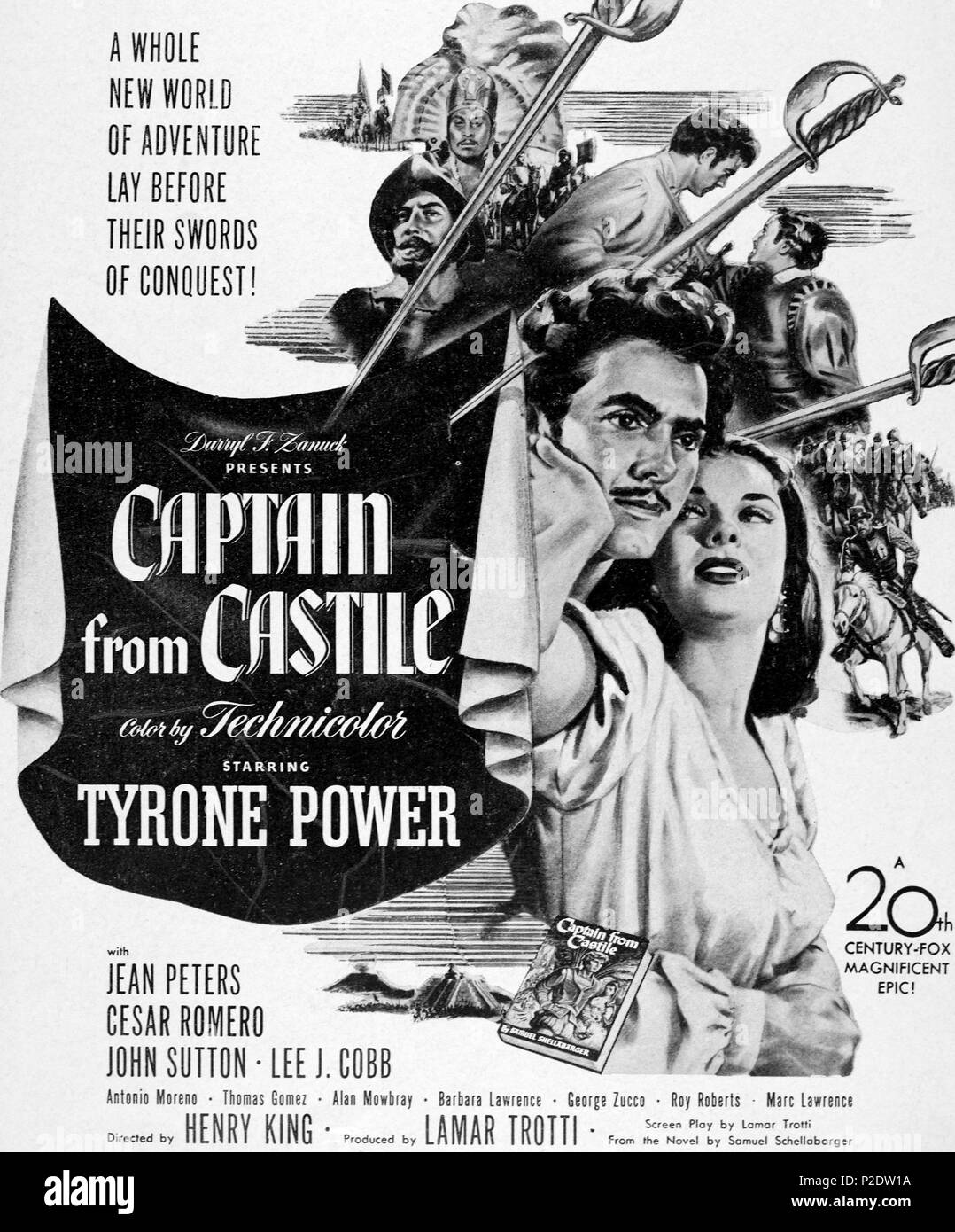 Original Film Title: CAPTAIN FROM CASTILE. English Title: CAPTAIN FROM ...