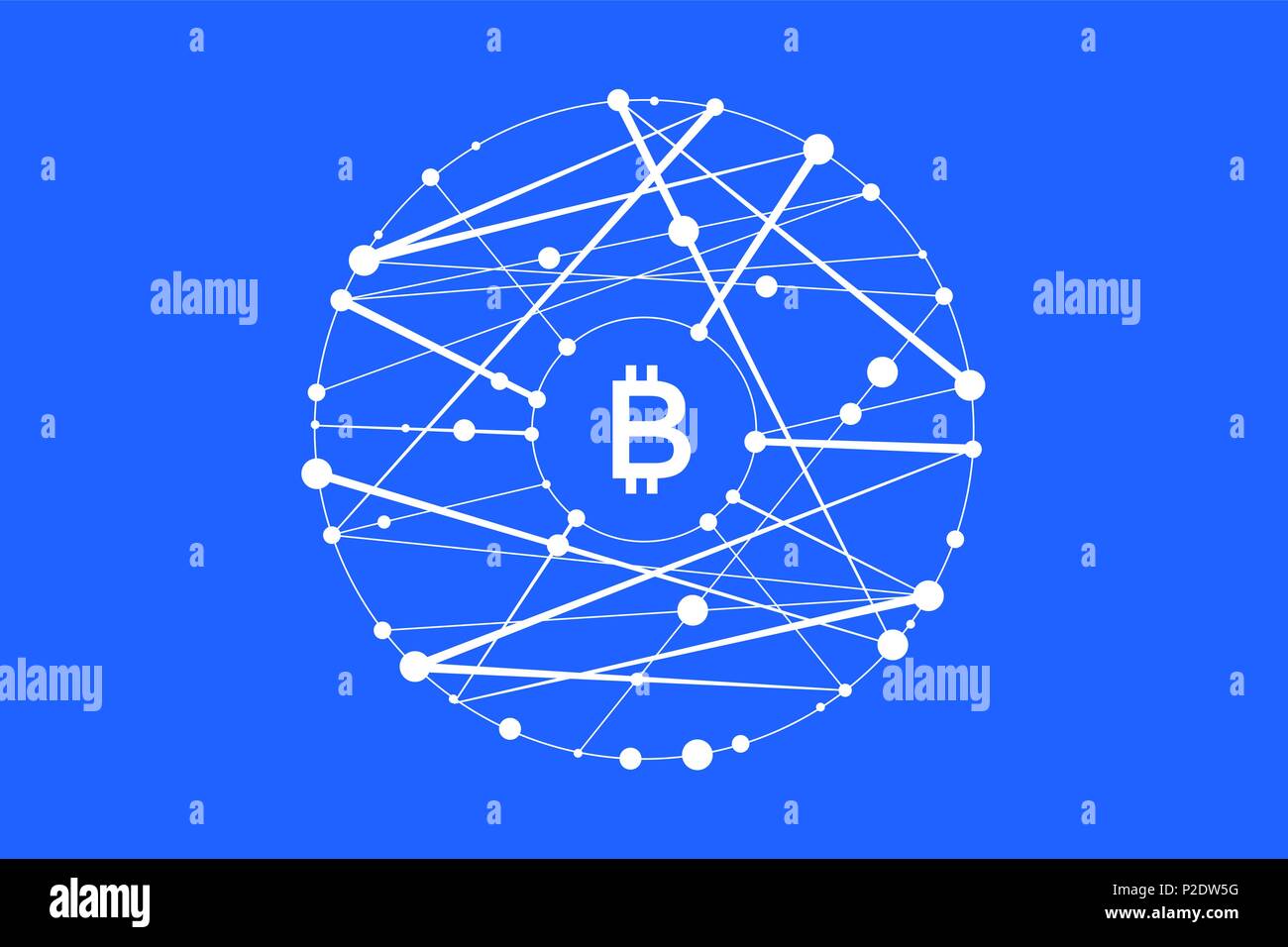 Logo for blockchain technology Stock Vector Image & Art - Alamy