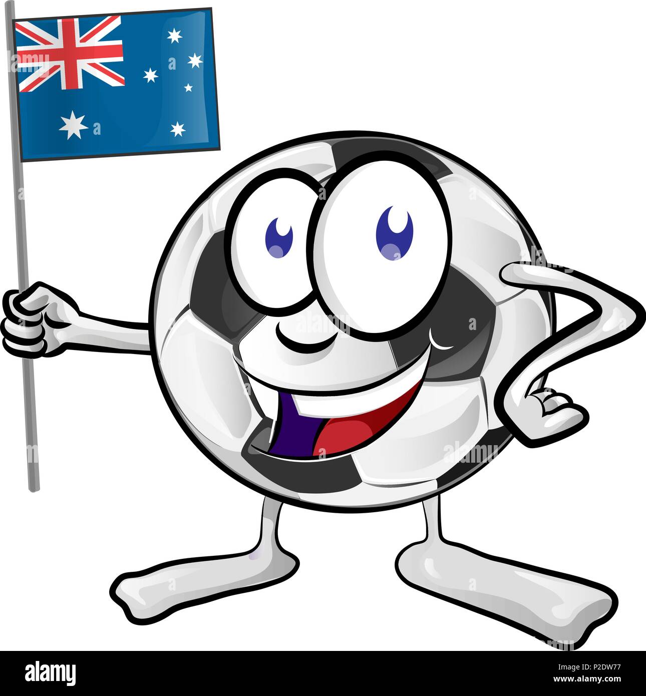 Soccer ball cartoon hi-res stock photography and images - Alamy