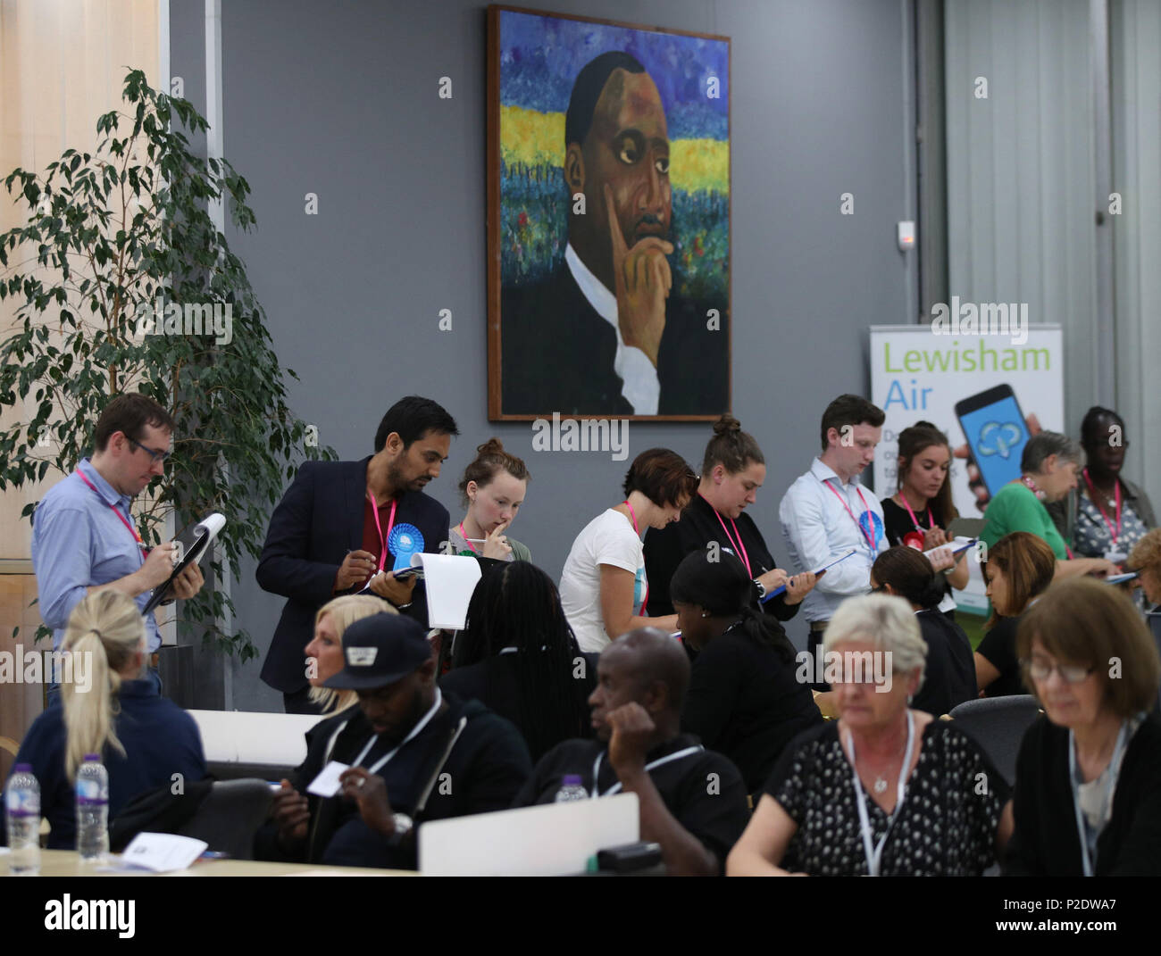 Lewisham east by election lewisham civic suite hi-res stock photography ...
