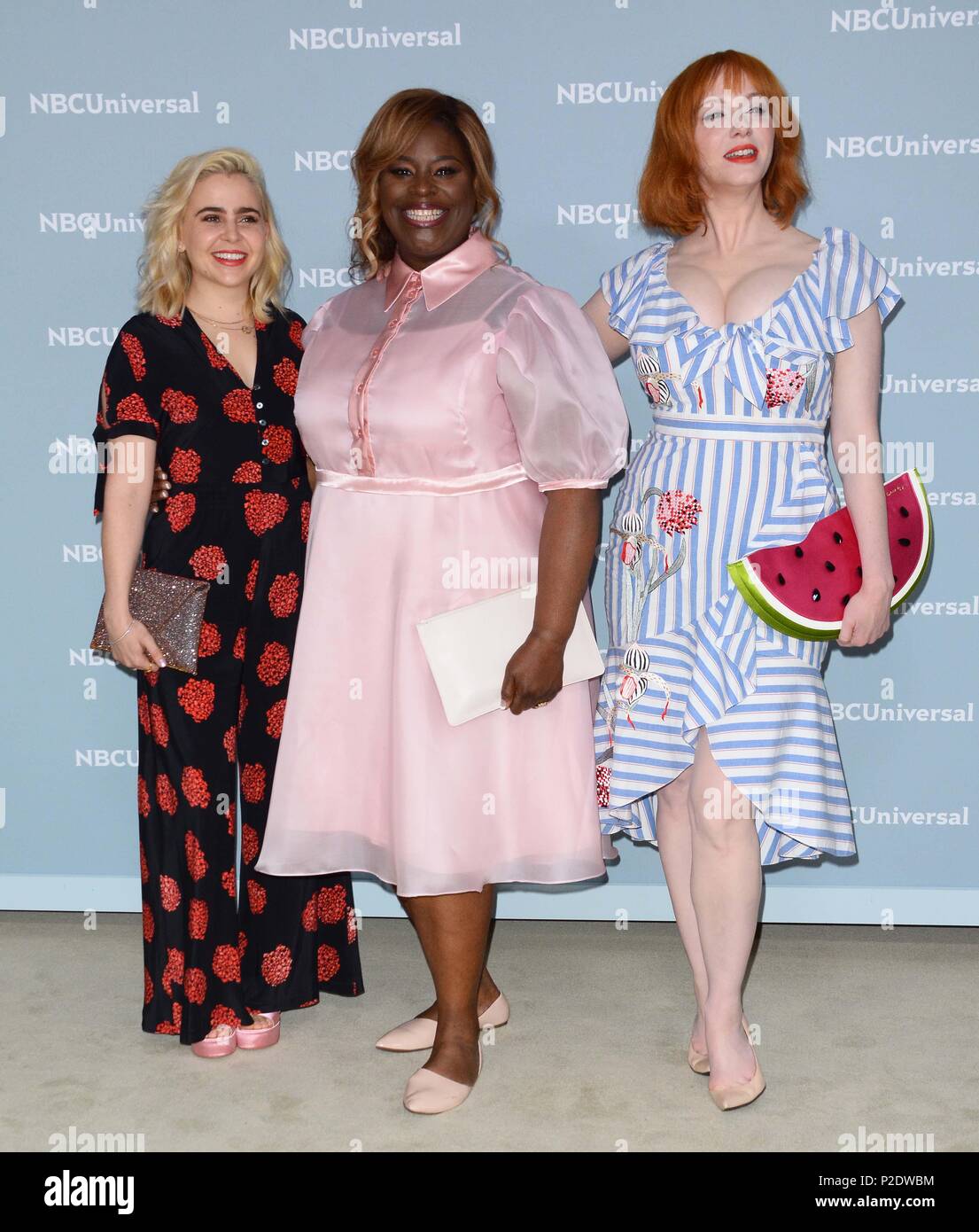 NBC Universal Upfronts NYC Featuring: Mae Whitman, Retta, Christina ...
