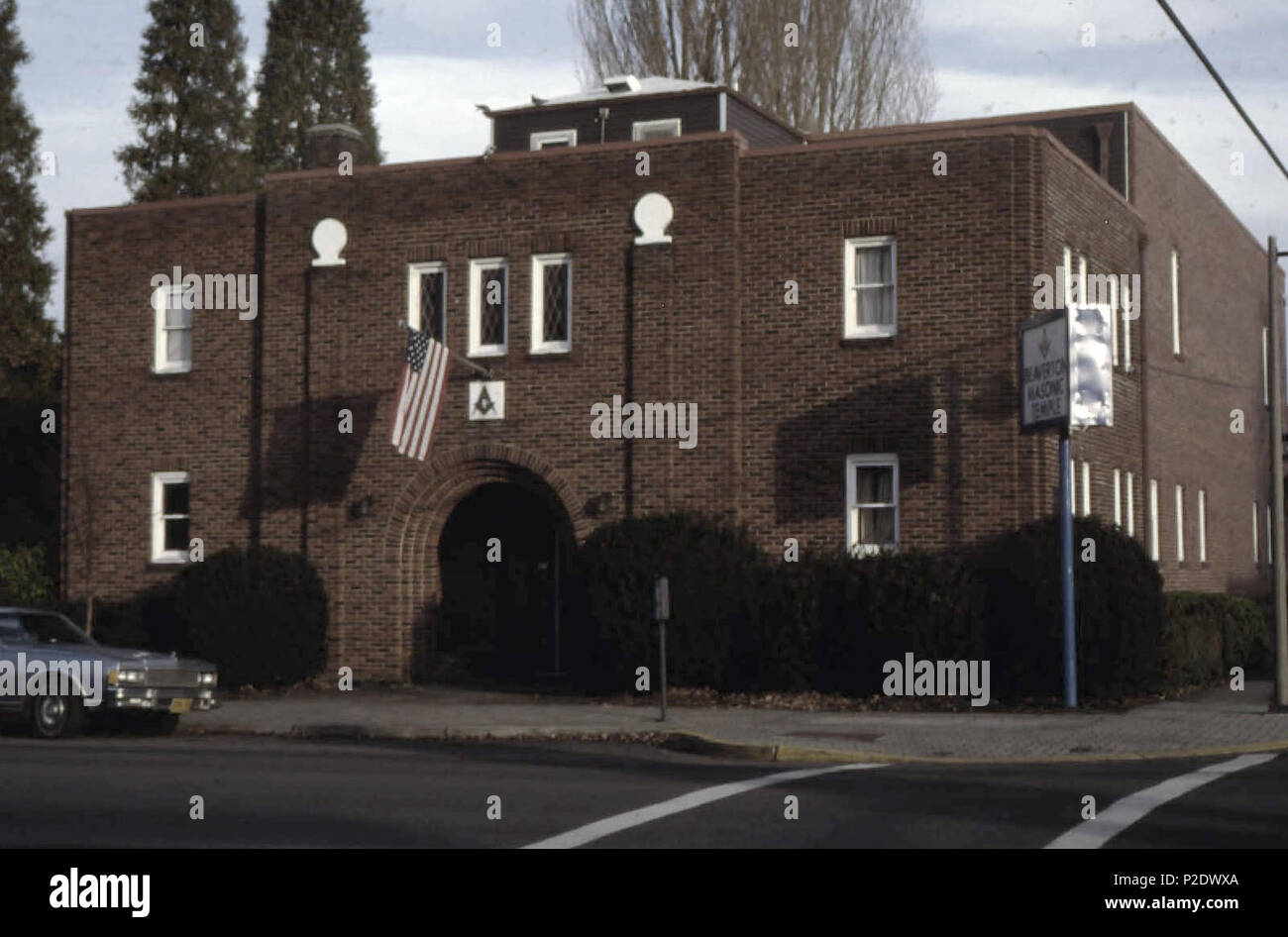 . English: Beaverton Masonic Temple. Historical images of Beaverton ...