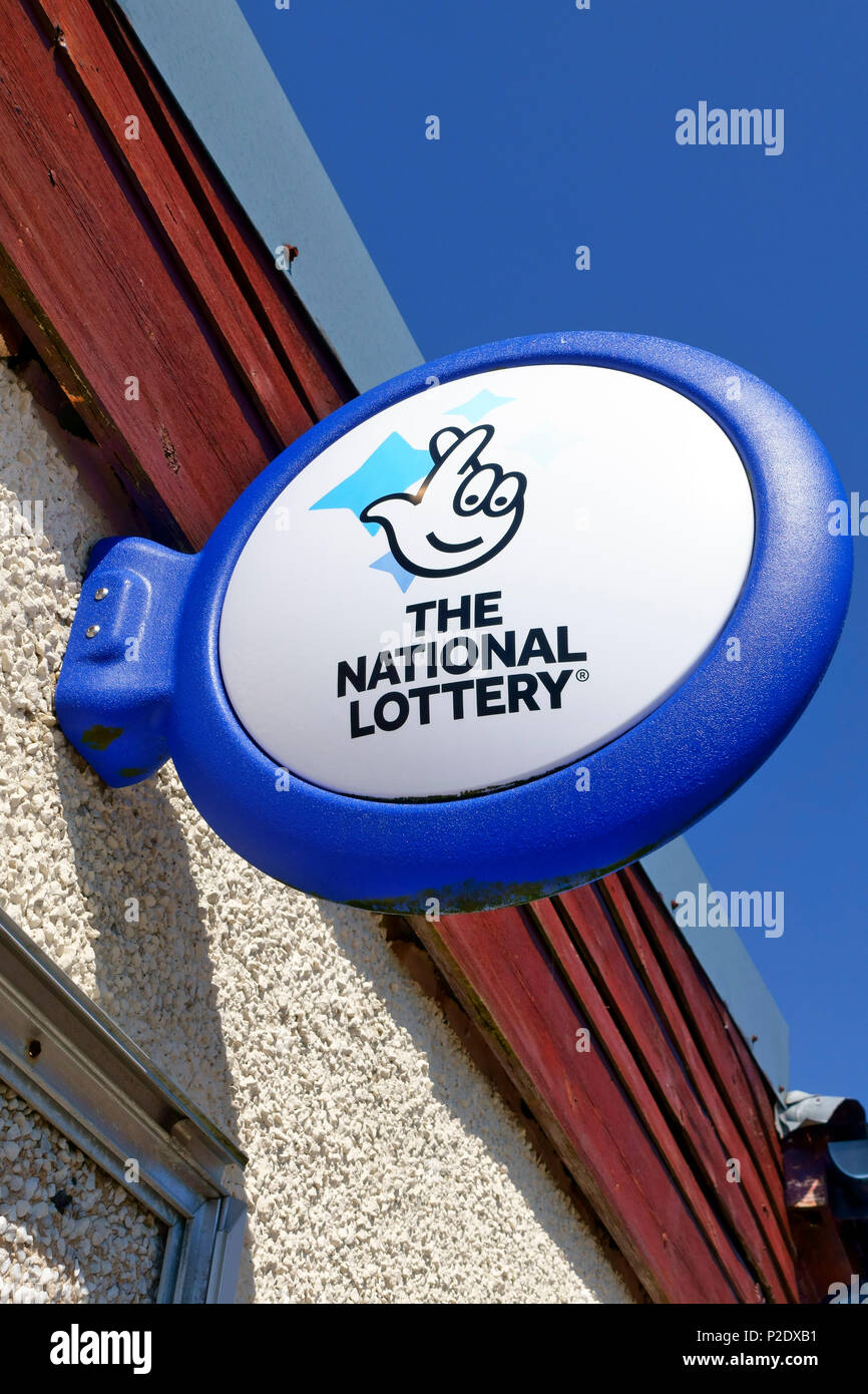 The national lottery sign hi-res stock photography and images - Alamy