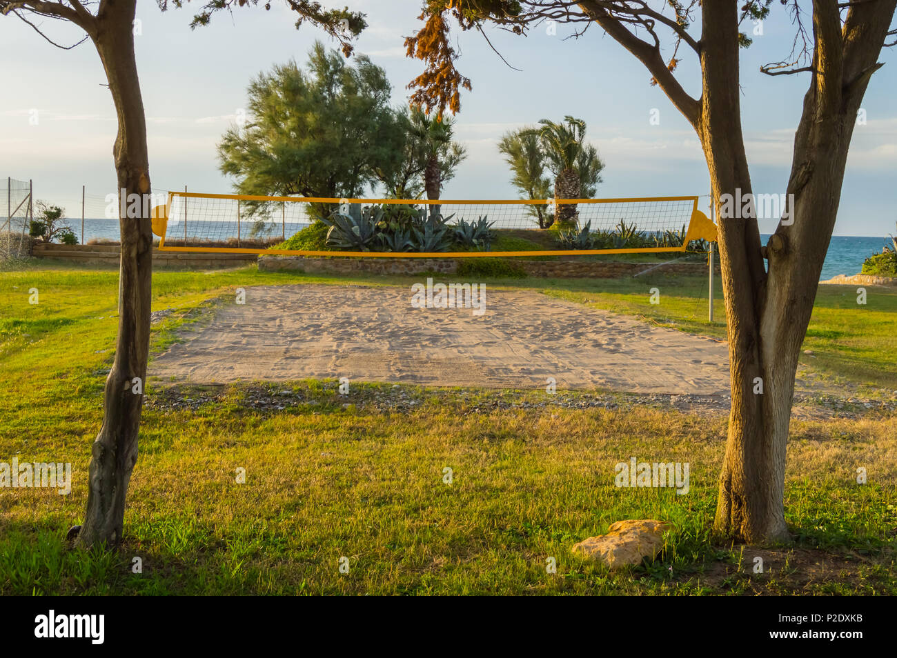 Handball field hi-res stock photography and images - Alamy
