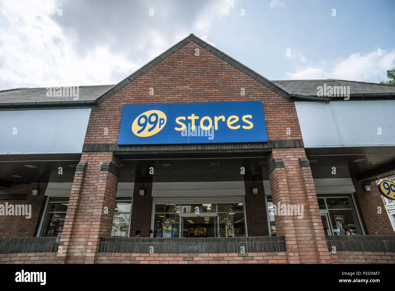 99p Store in Willenhall, West Midlands, some months before discount ...