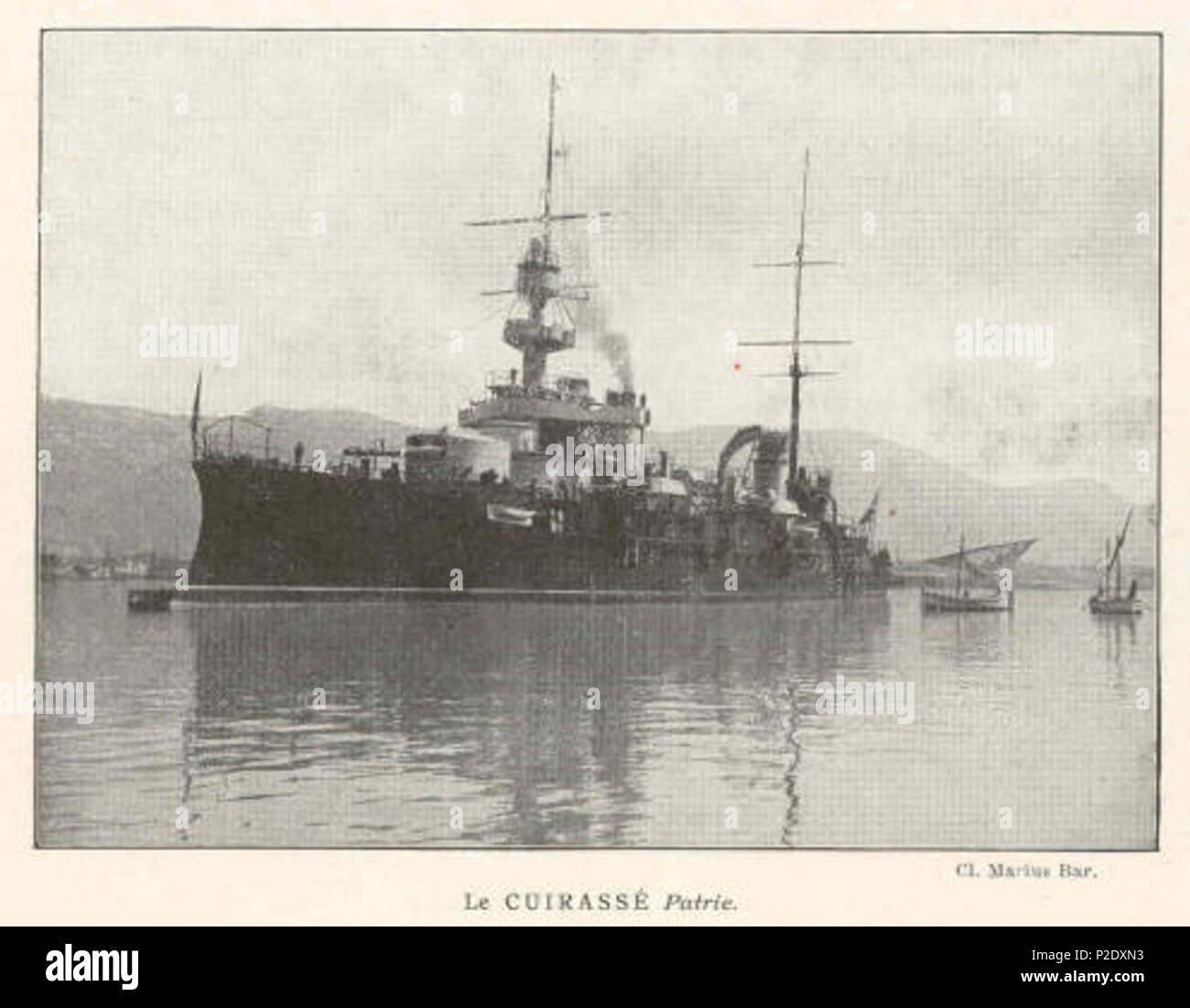 6 Battleship Patrie Stock Photo - Alamy