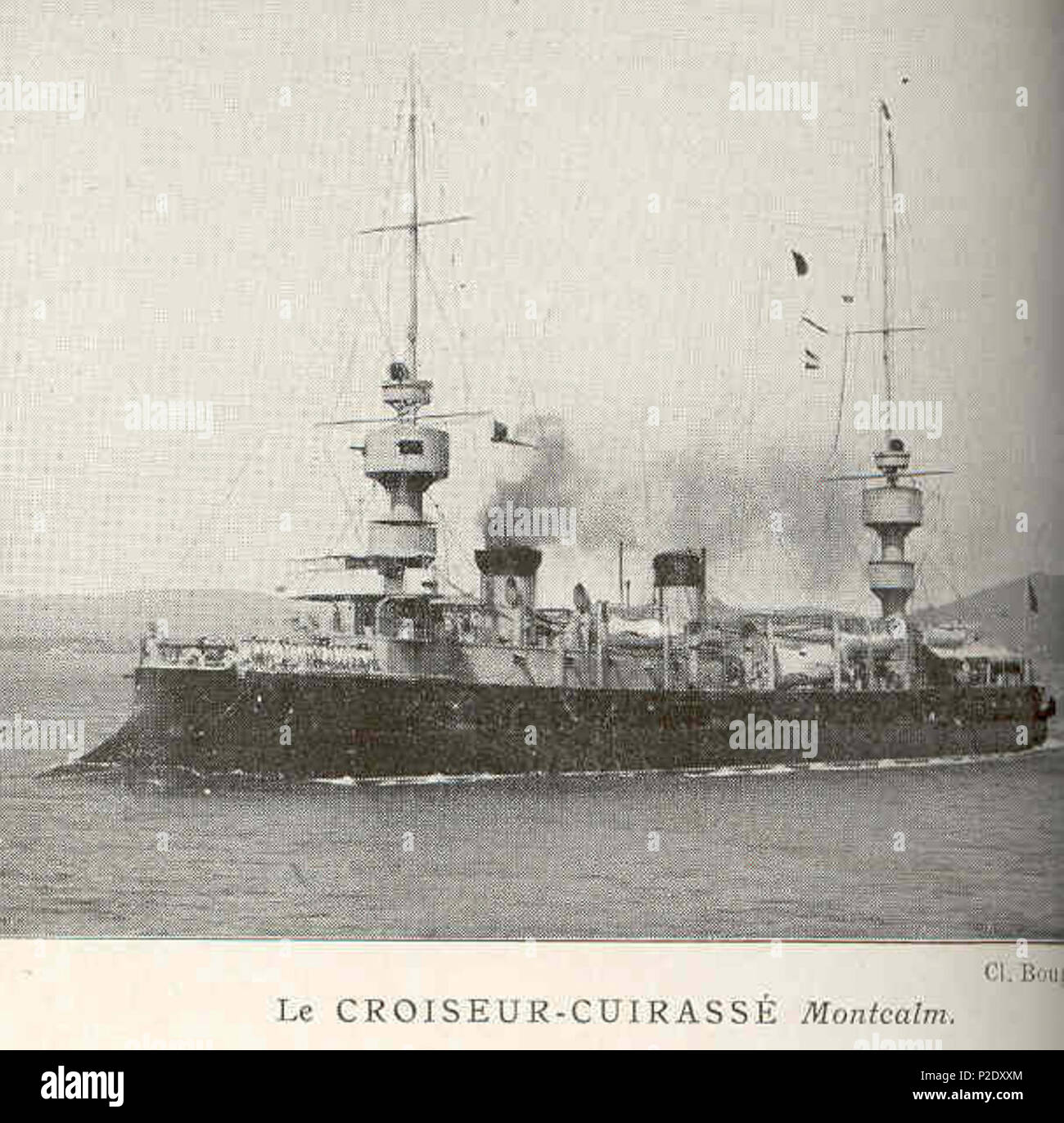 . English: French armoured cruiser Bruix of Amiral Charner class ...