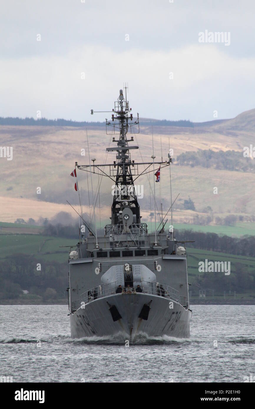 FS Commandant L'Herminier (F791), a D'Estienne d'Orves-class aviso ...