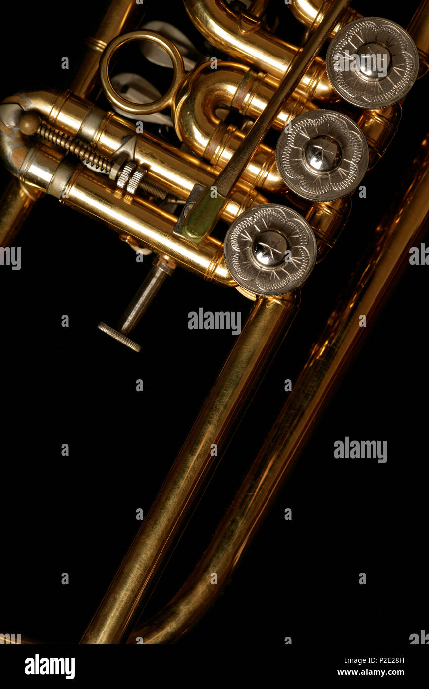 Valved brass instruments hi-res stock photography and images - Alamy
