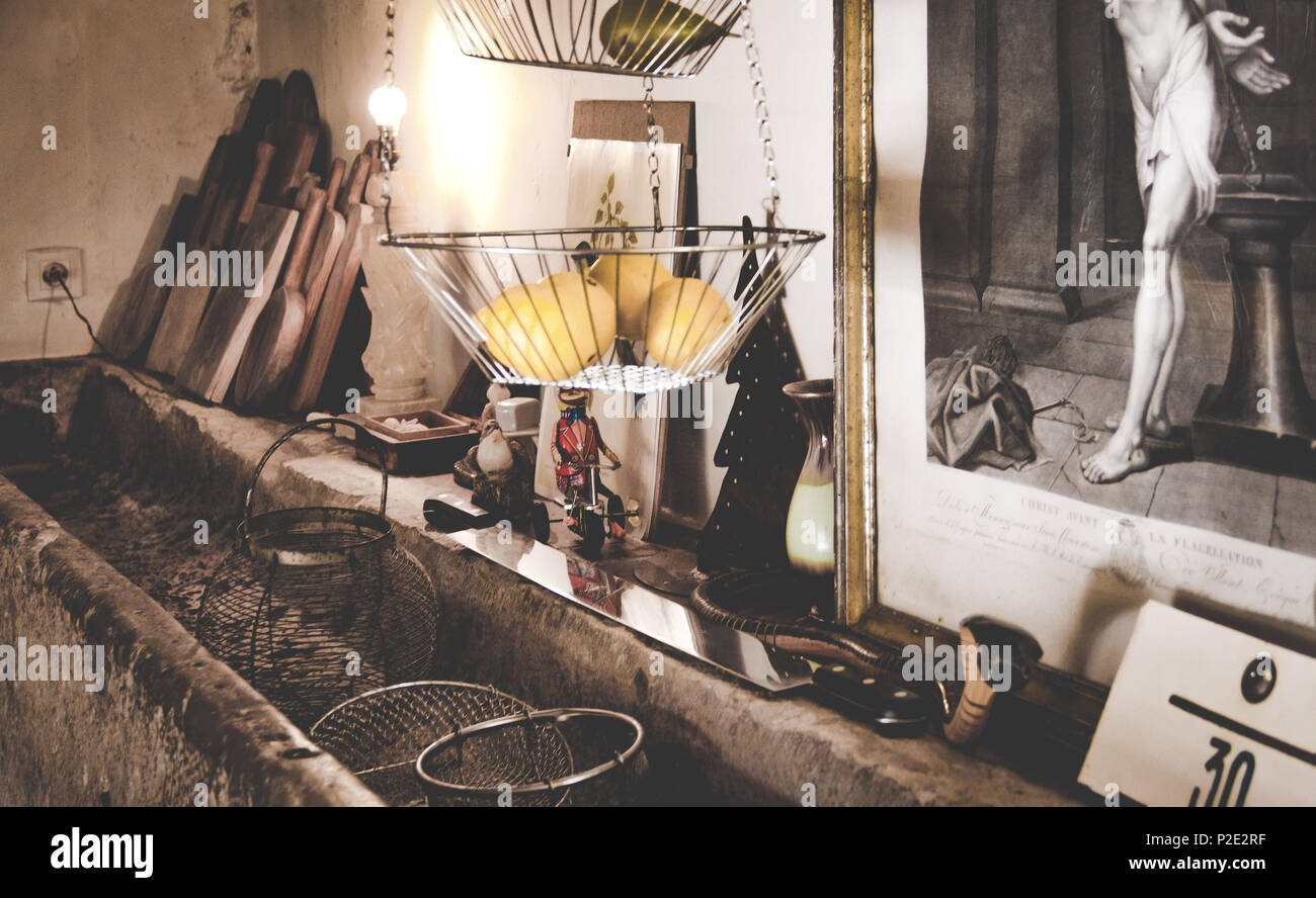 Rural kitchen environment hi-res stock photography and images - Alamy