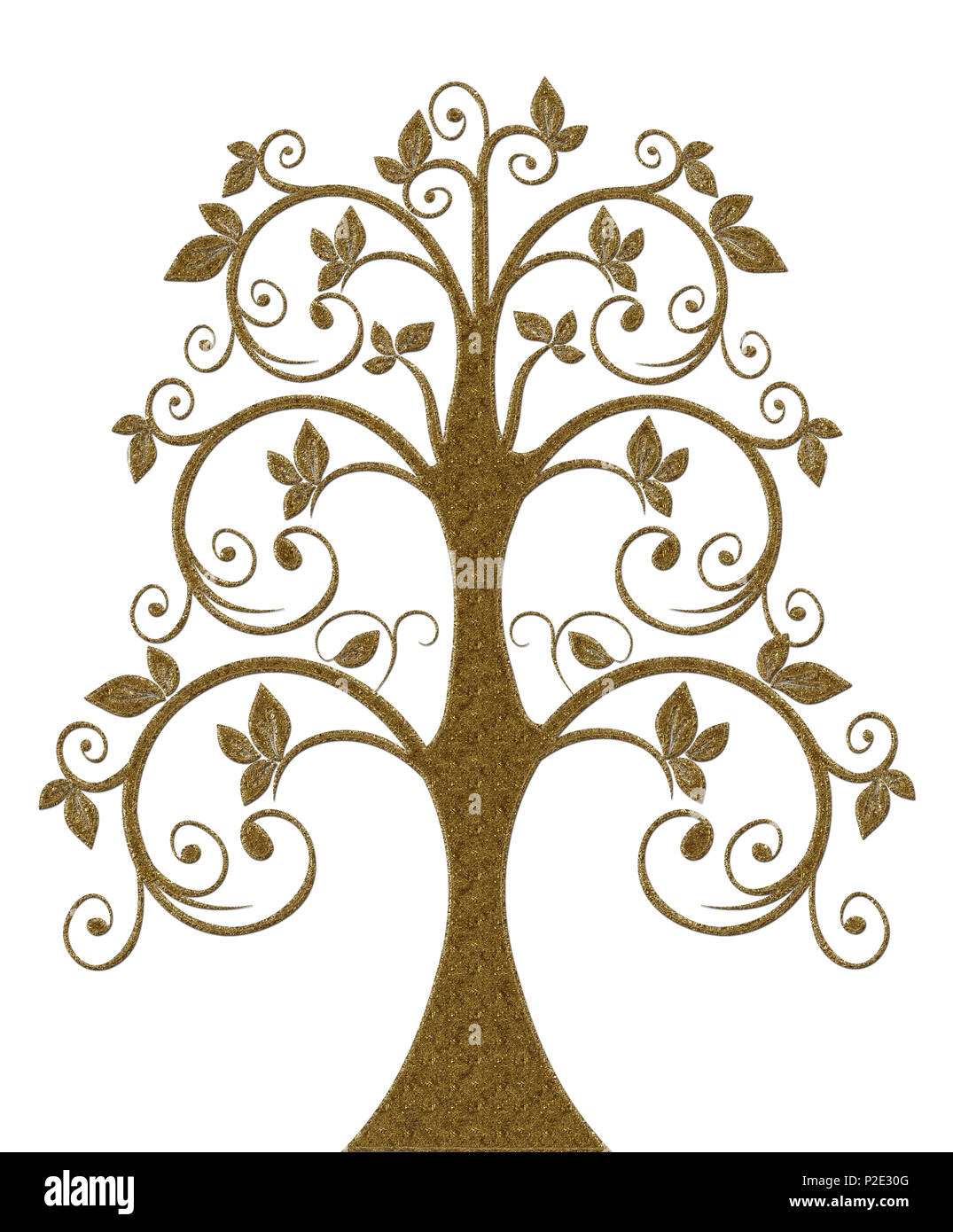 Vintage tree illustration hi-res stock photography and images - Alamy