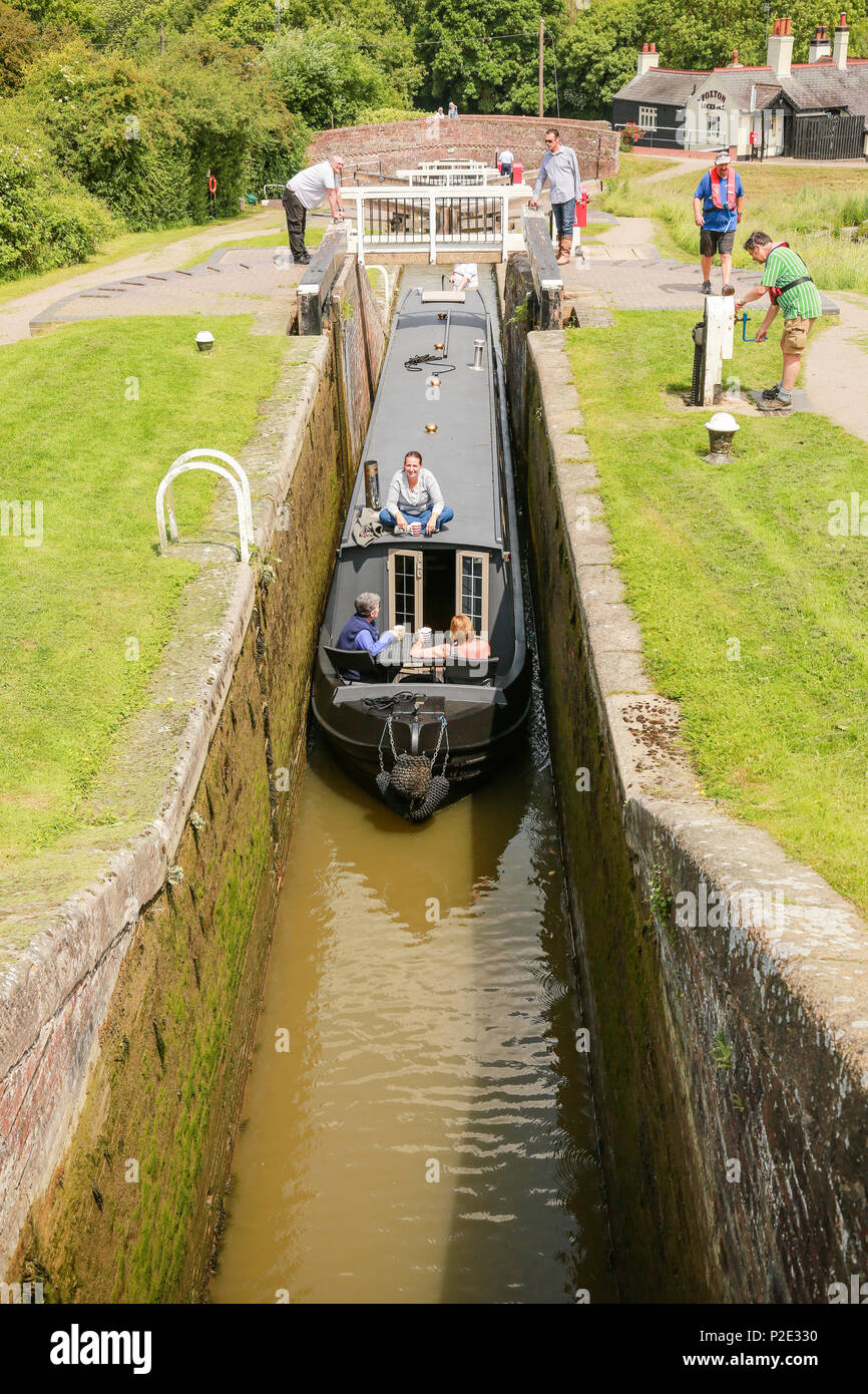 Entering a lock hi-res stock photography and images - Alamy