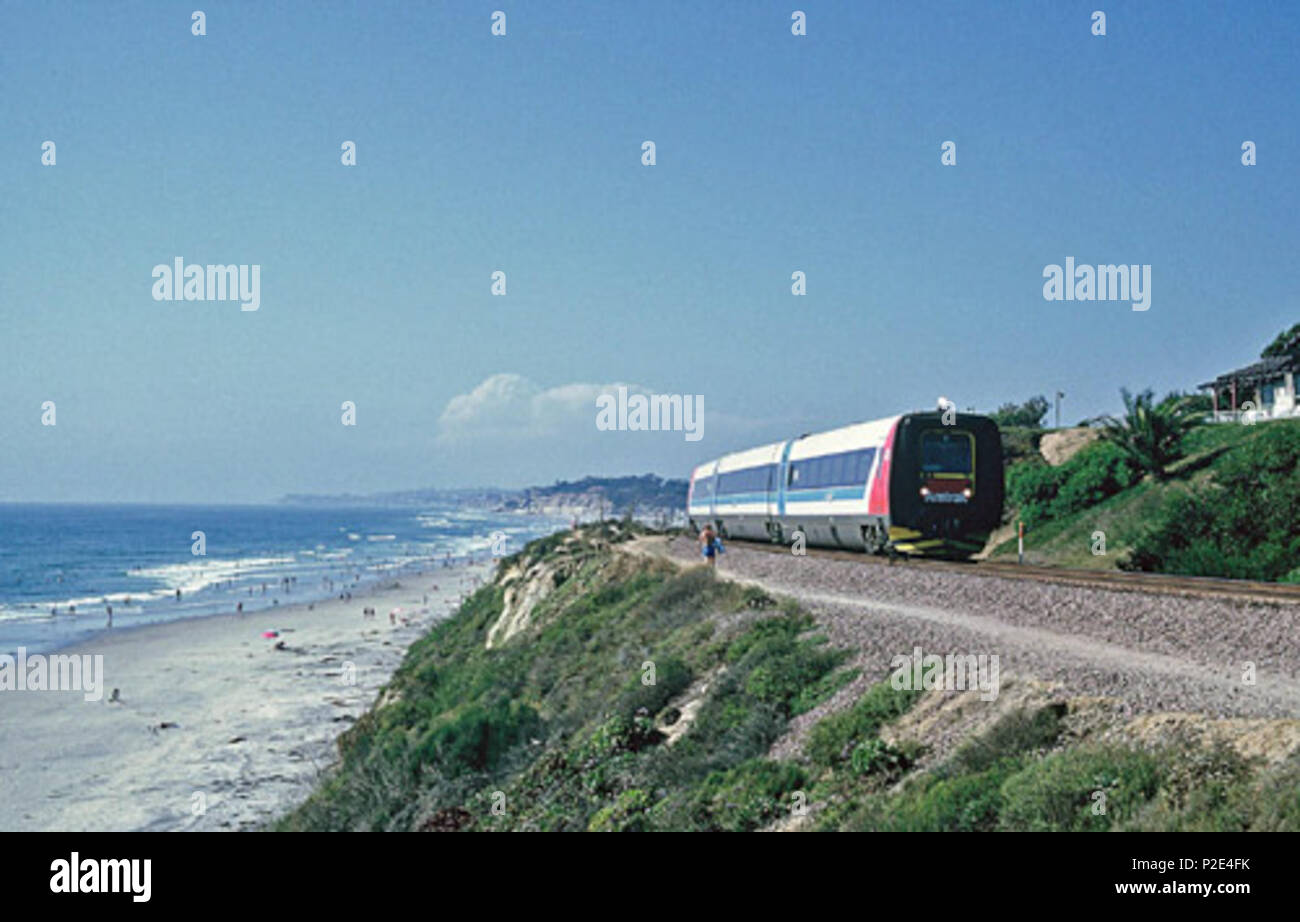 . English: An Israel Railways IC3 being tested on the San Diegan ...