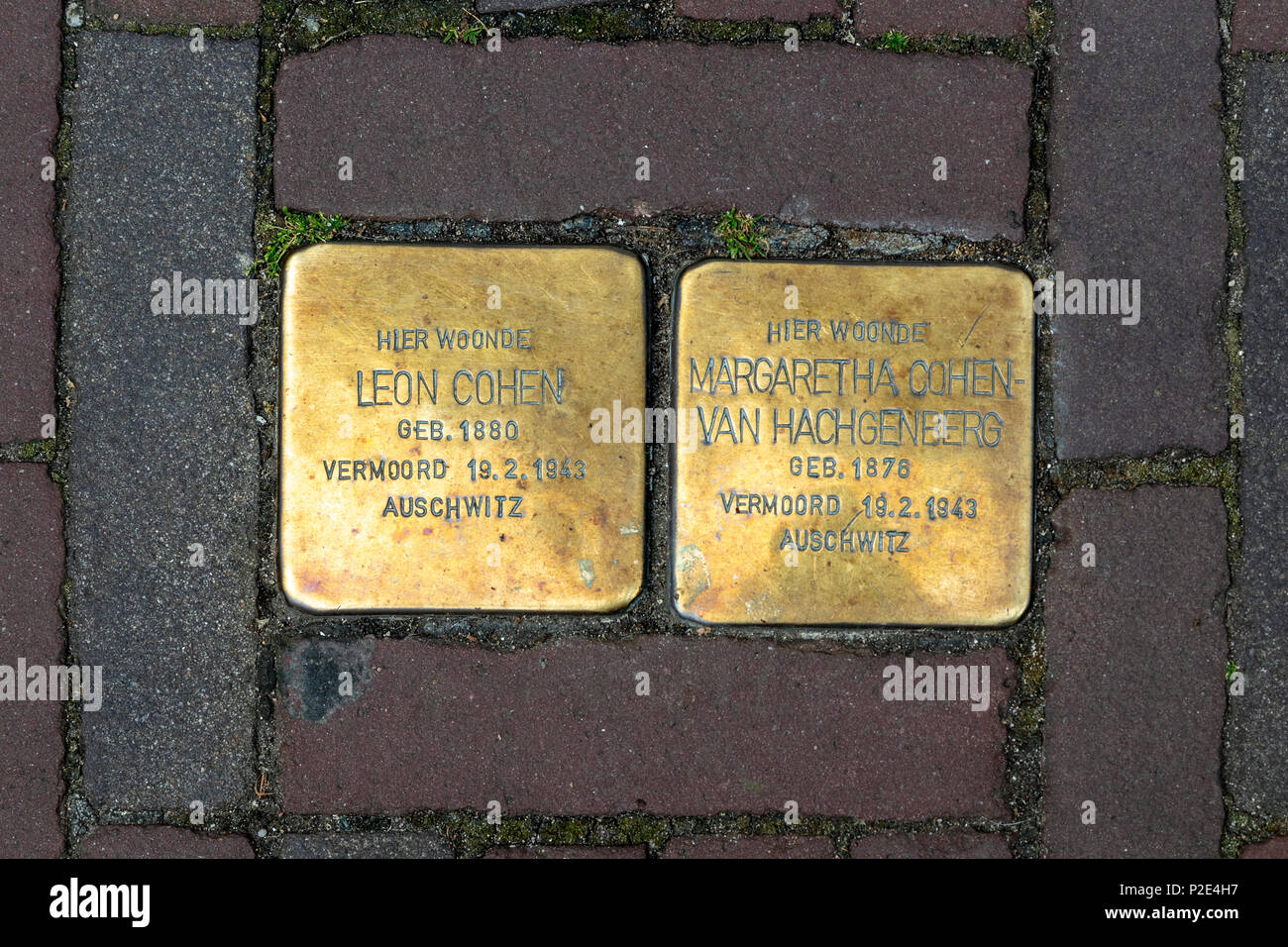Holocaust memorial plaques hi-res stock photography and images - Alamy