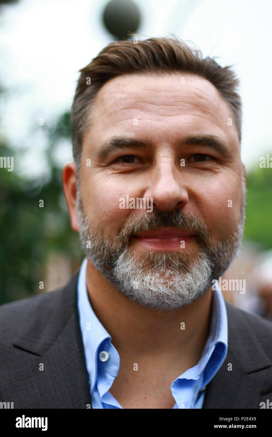 David Walliams pictured at the 2018 RHS Chelsea flower show Stock Photo ...