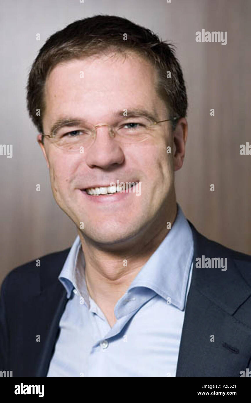 . Nederlands: Mark Rutte . VVD 33 MarkRutte Stock Photo - Alamy