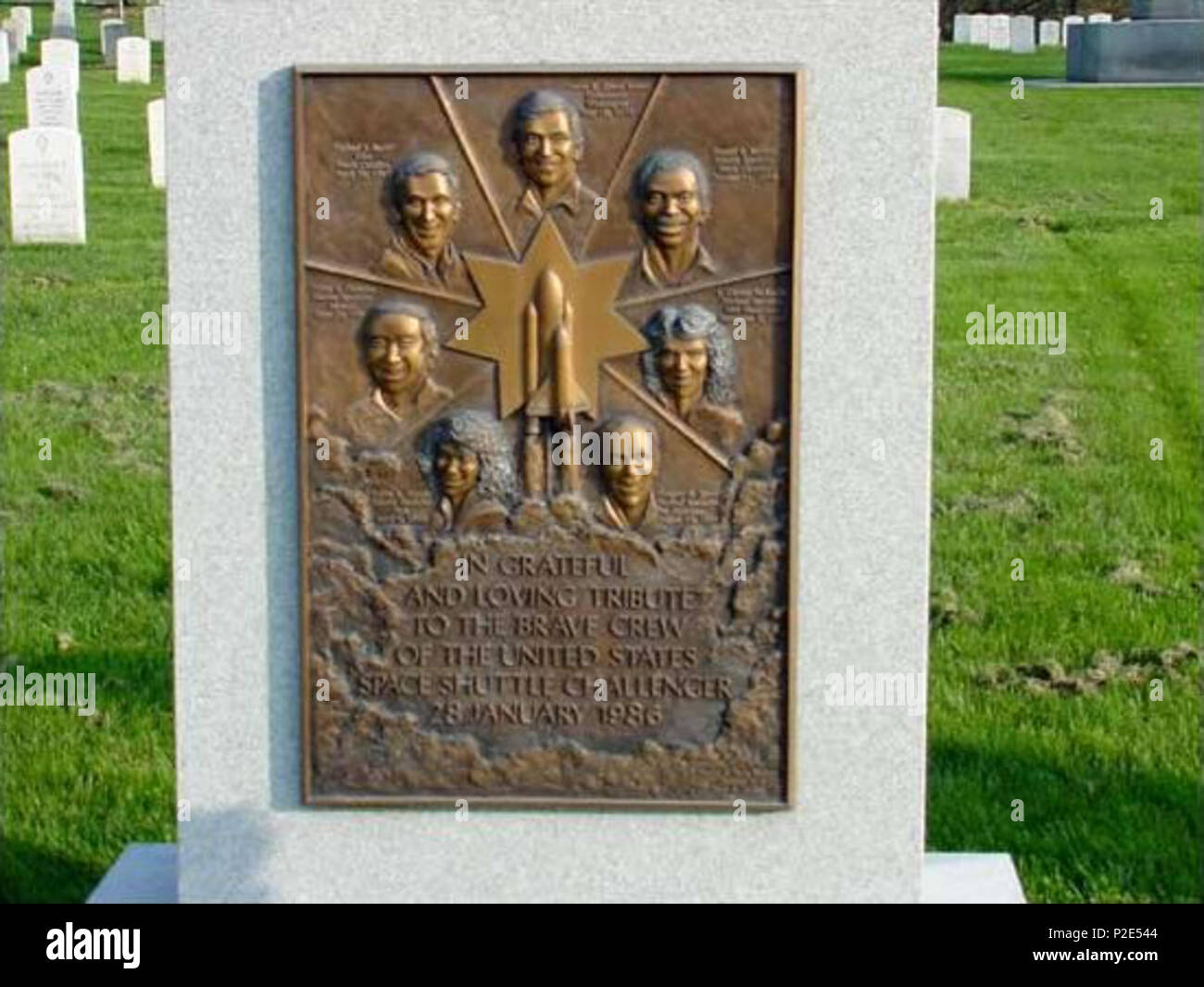 . English: Memorial of the Space Shuttle Challenger . Unknown 34 ...