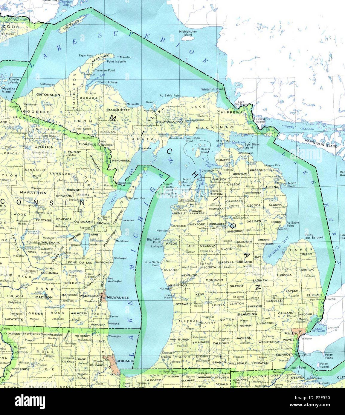 34 Michigan 90 Stock Photo - Alamy