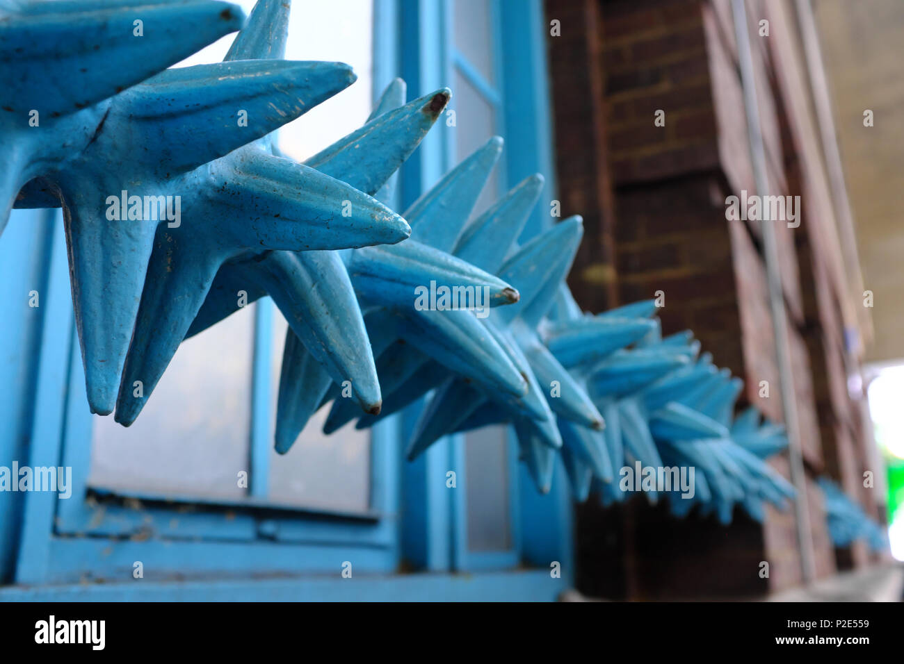 Security spikes hi-res stock photography and images - Alamy