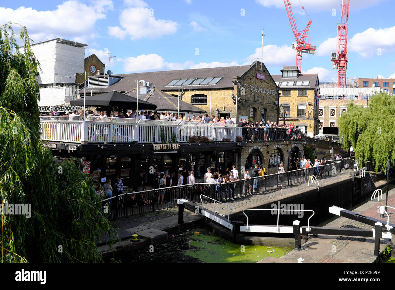 The T E Dingwall Building pub, Camden Lock, Camden Town, Camden, London ...