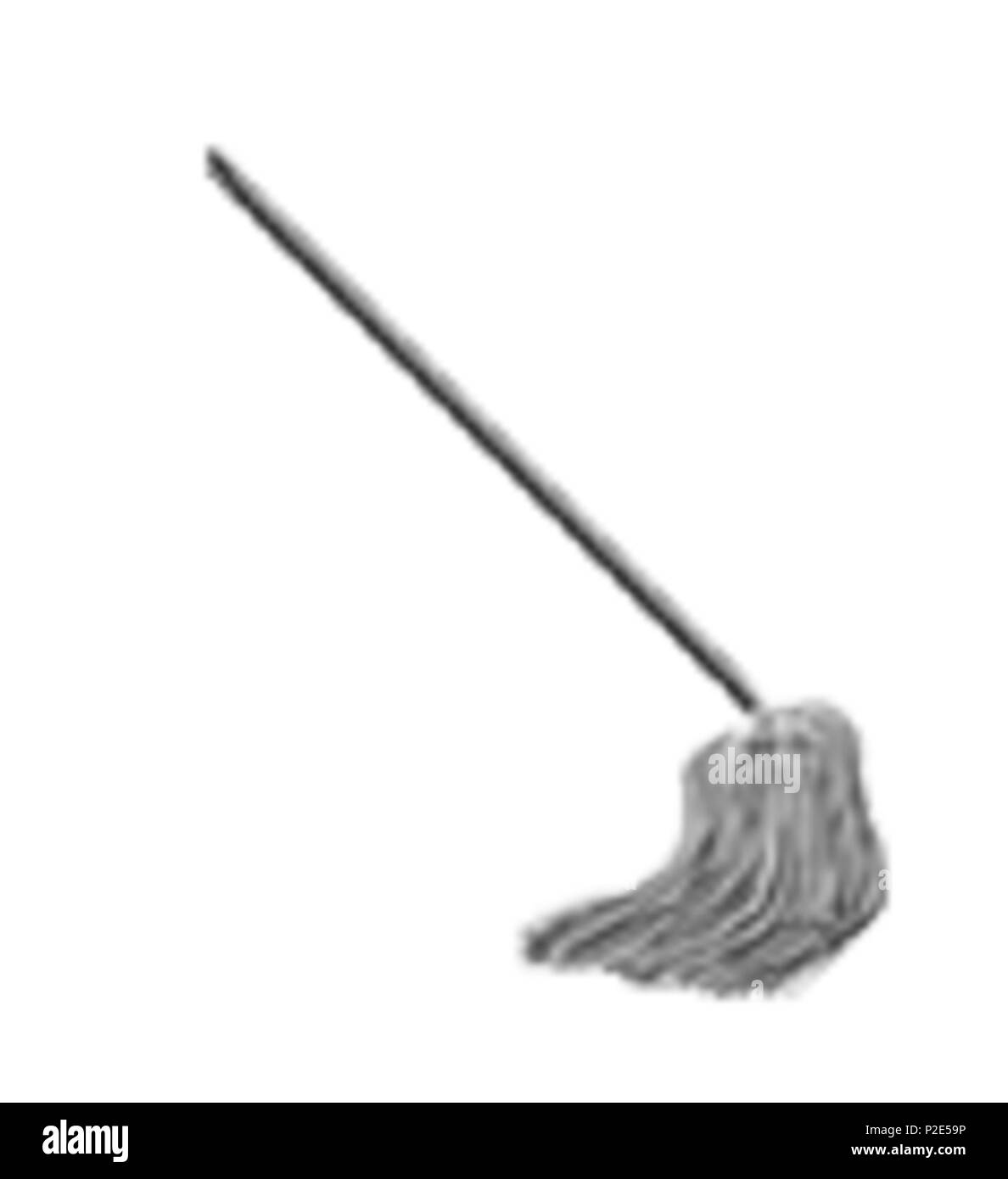Mop or mops Black and White Stock Photos & Images - Alamy