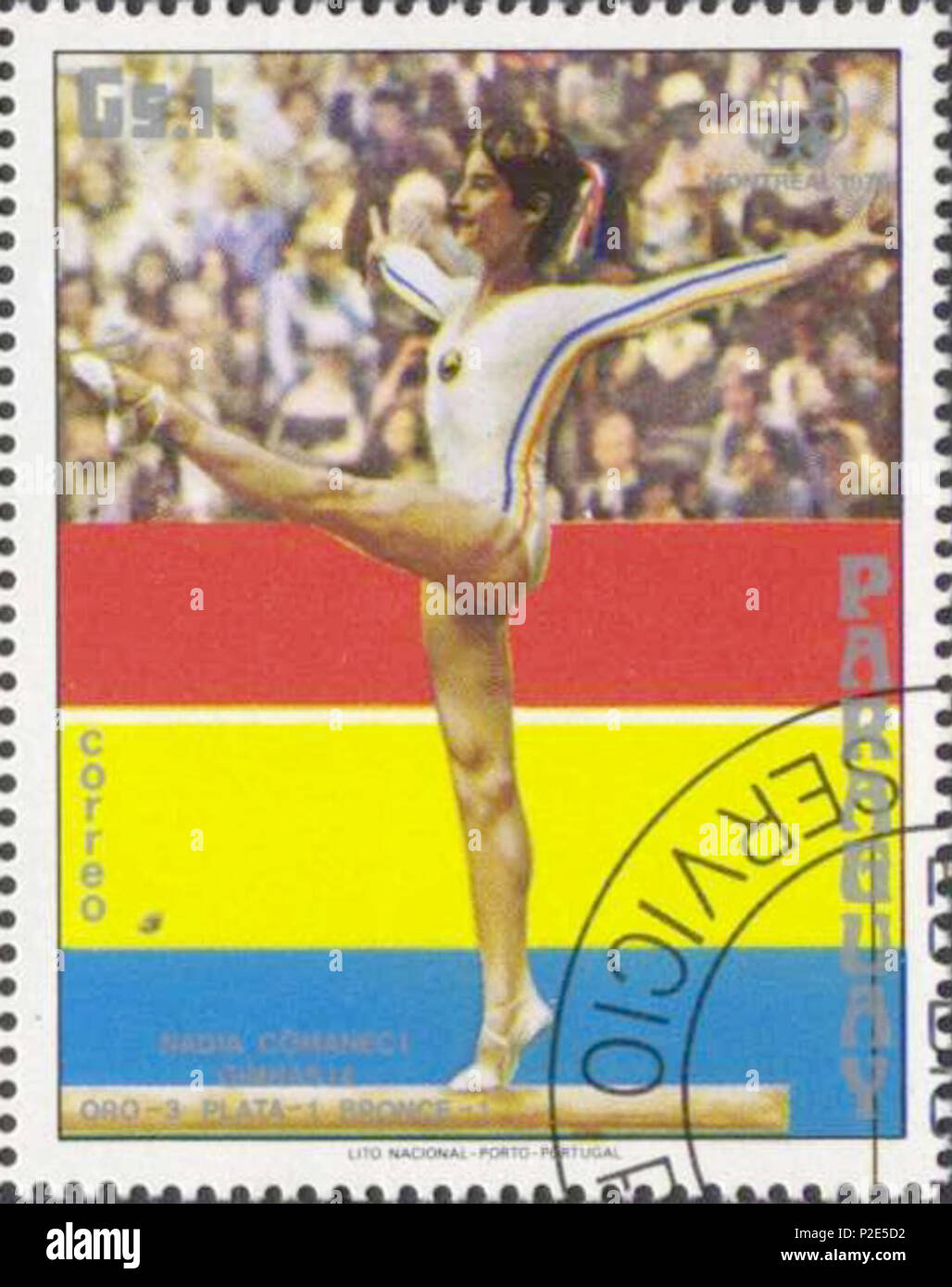 Nadia comaneci 1976 hi-res stock photography and images - Alamy
