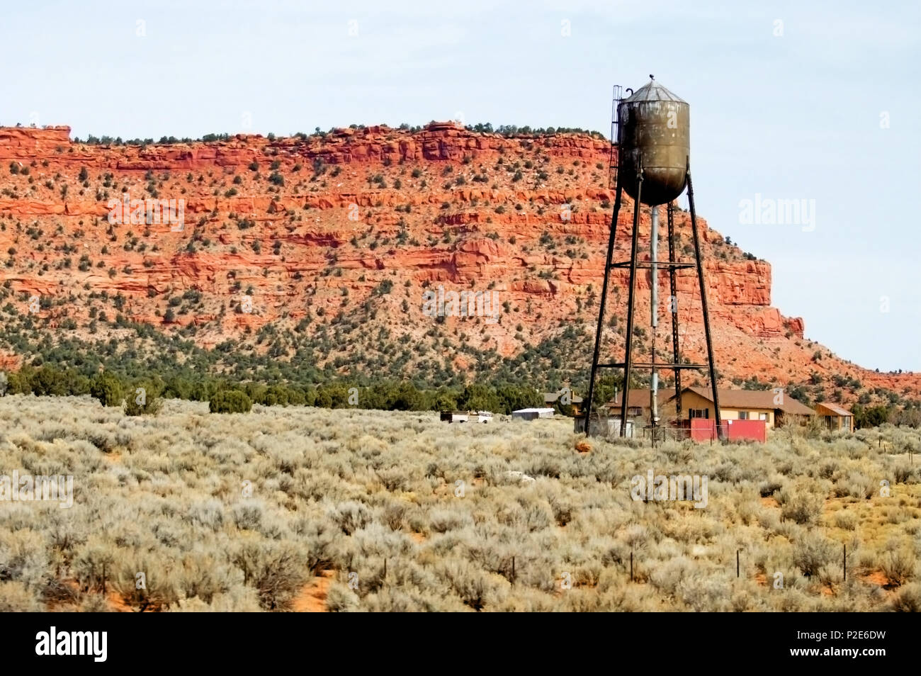 Desert Water Tower High Resolution Stock Photography and Images - Alamy