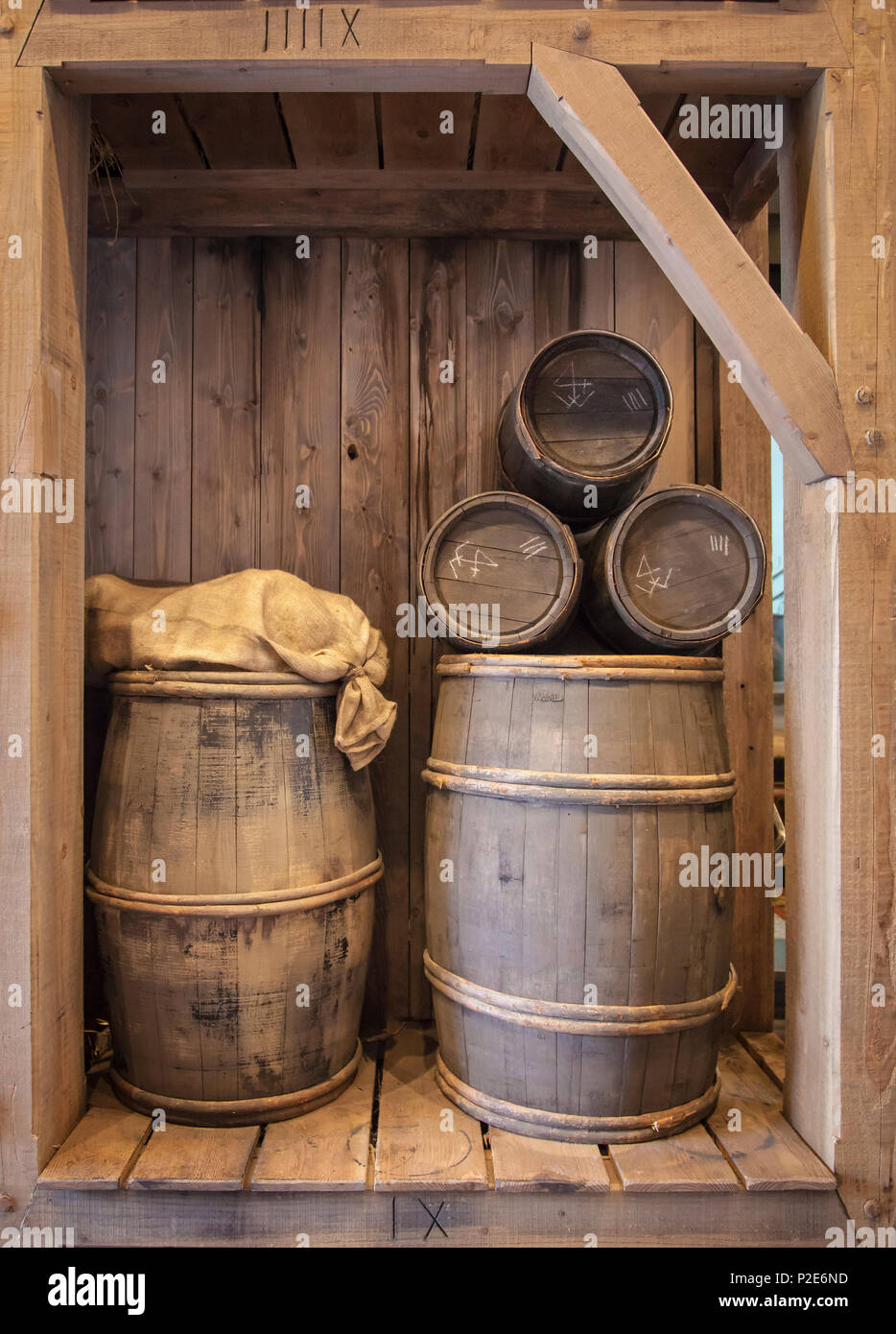 Wood cask hi-res stock photography and images - Alamy