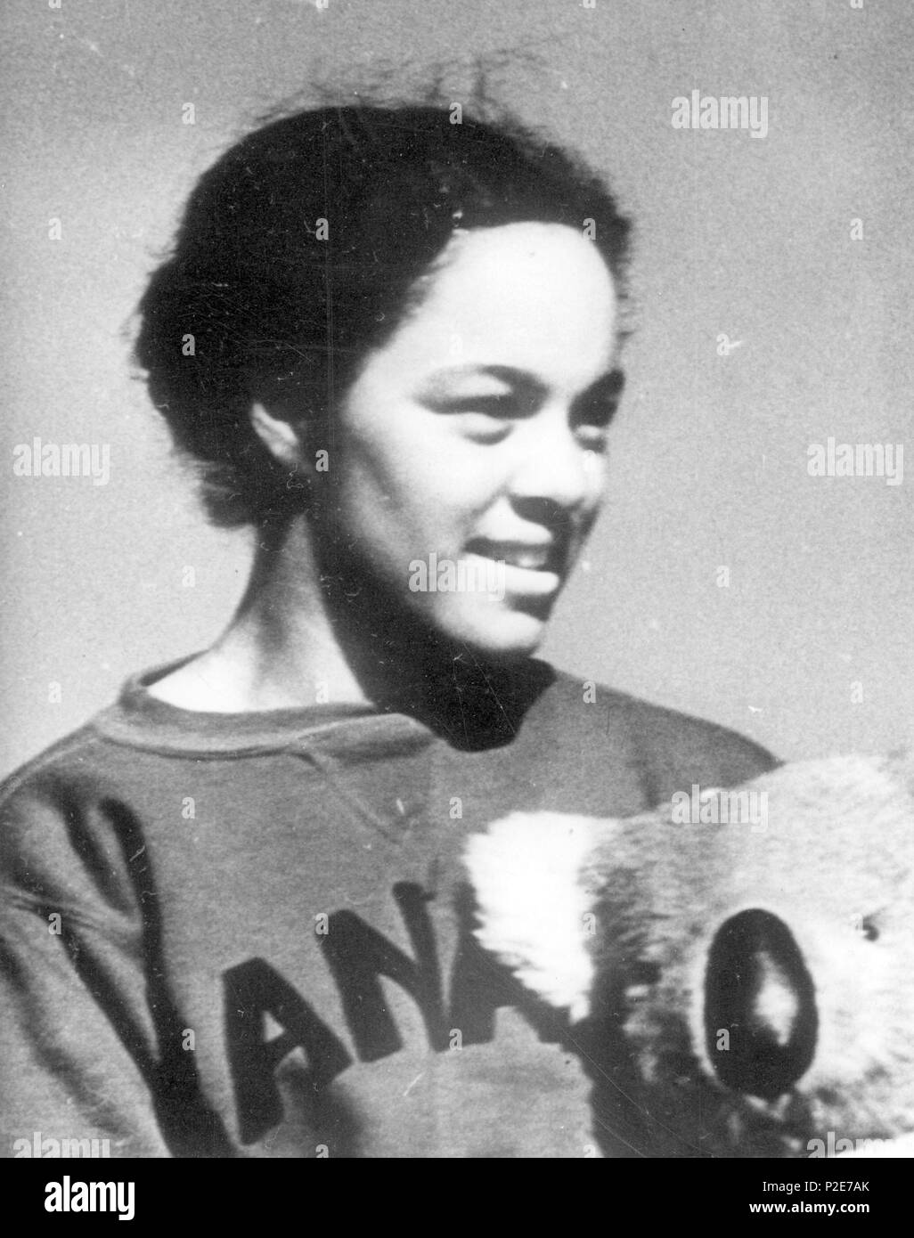 Athlete visit Black and White Stock Photos & Images - Alamy