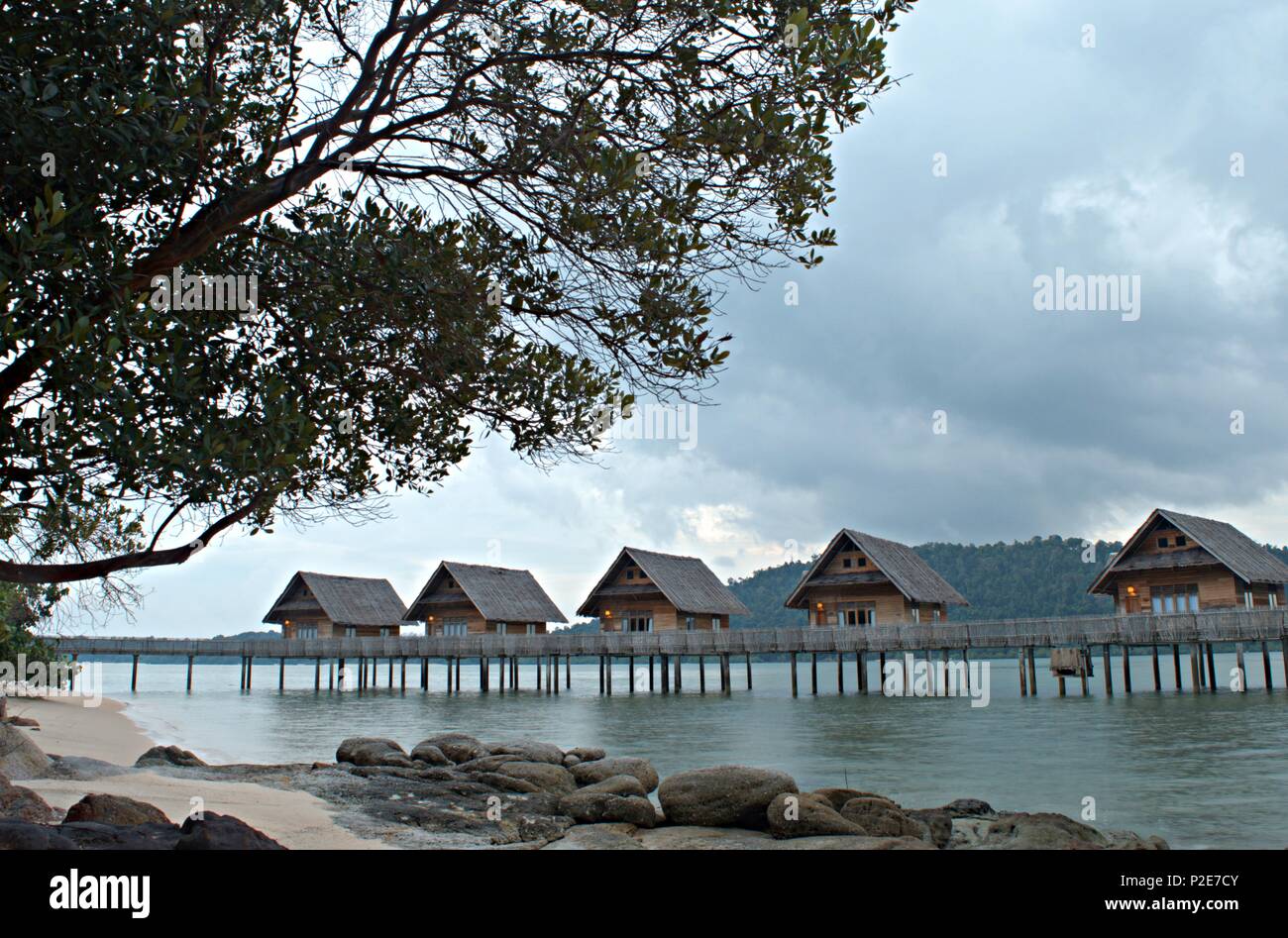 Island and Beach Stock Photo - Alamy