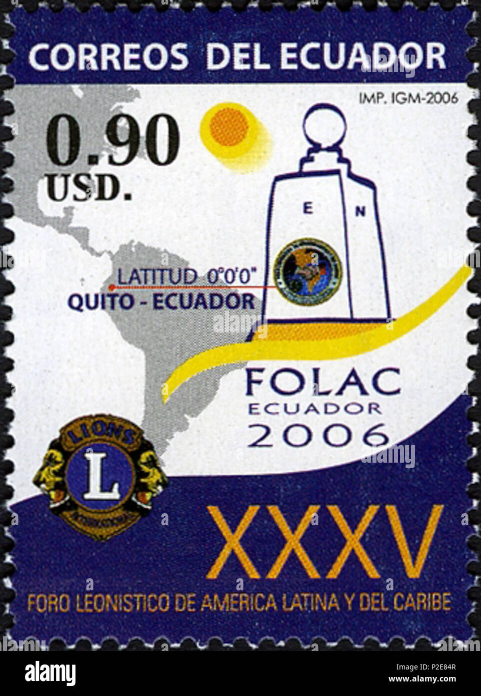. Az?rbaycanca: Ekvador poçt markas?, 2006 English: Stamps of Ecuador ...