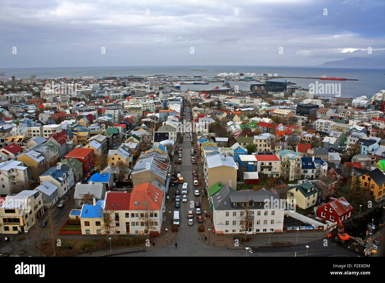 Ariel view ocean horizon hi-res stock photography and images - Alamy