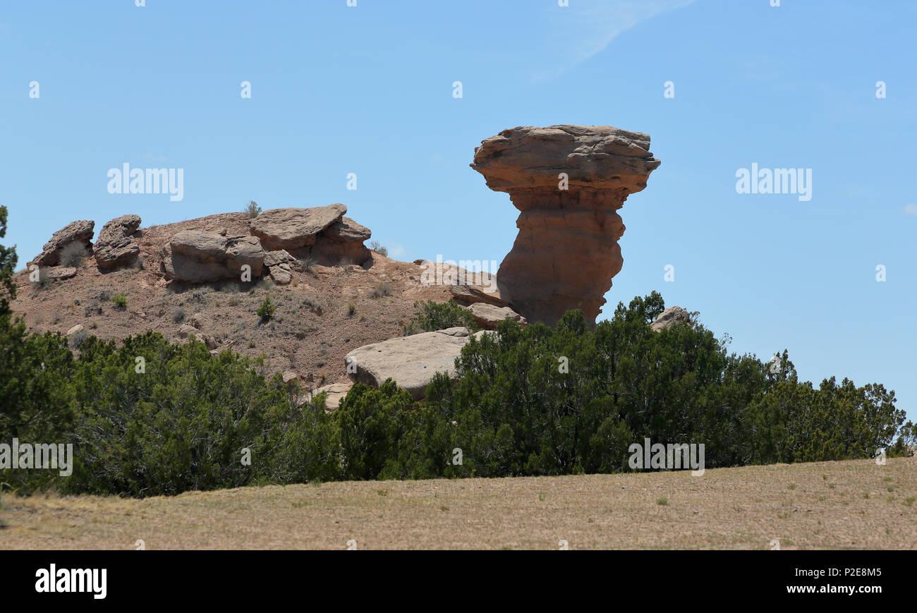 Rock formation near santa fe hi-res stock photography and images - Alamy