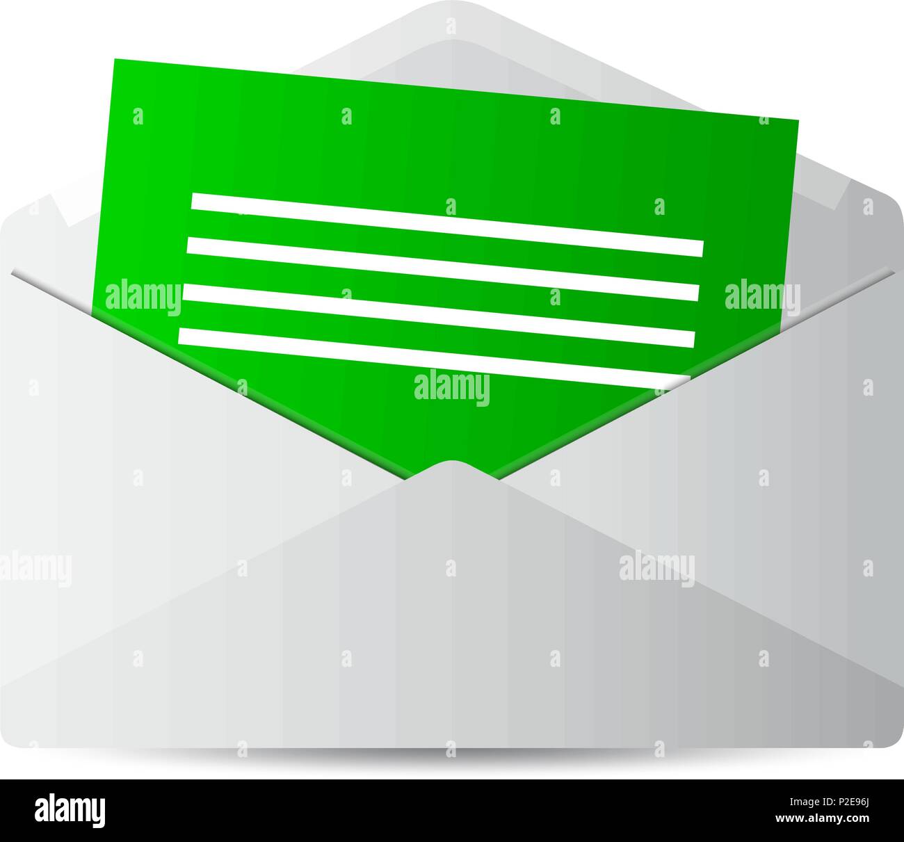 icon message 2d on white background Stock Vector Image & Art - Alamy