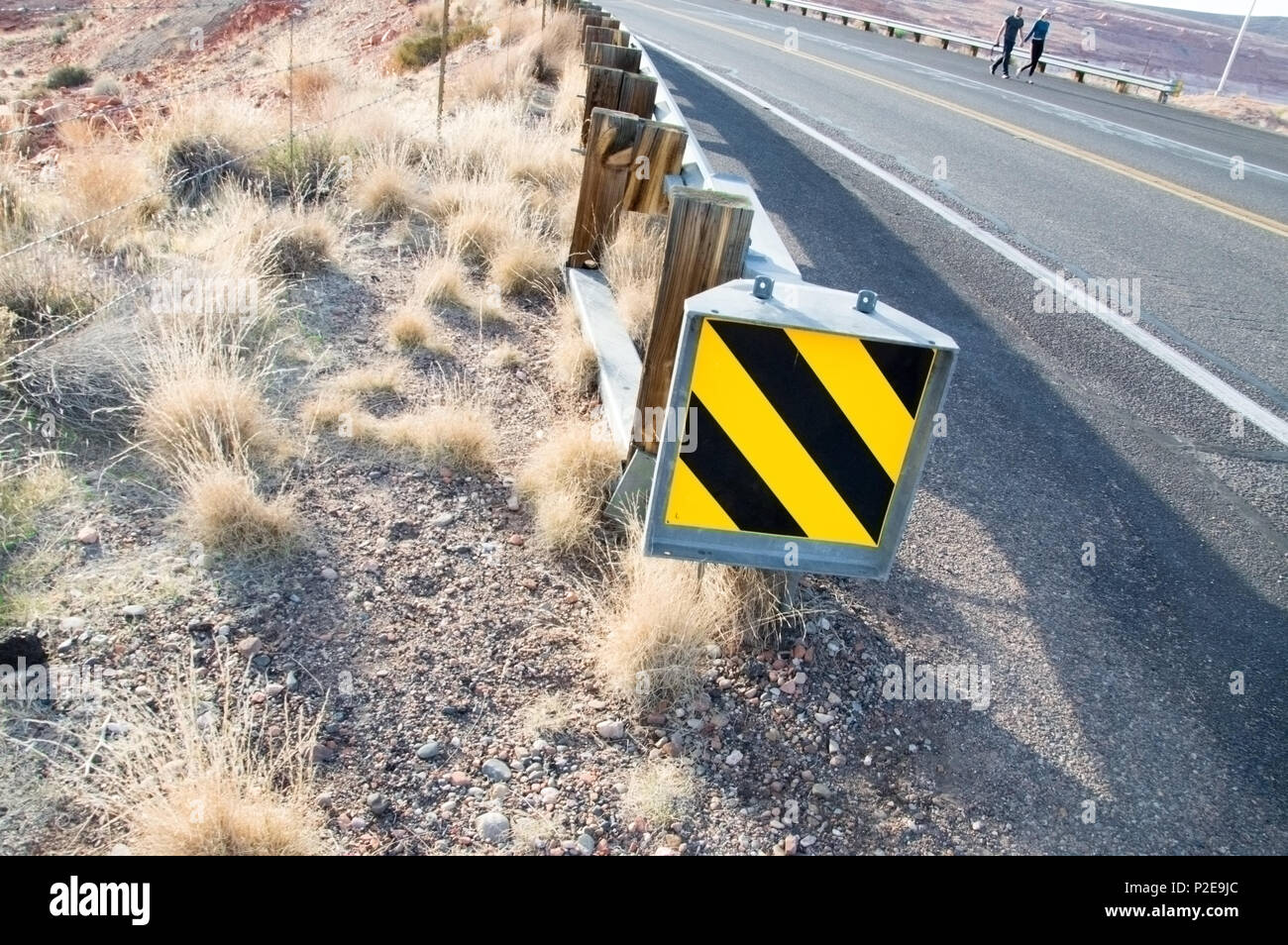 Galvanized guard rail hi-res stock photography and images - Alamy