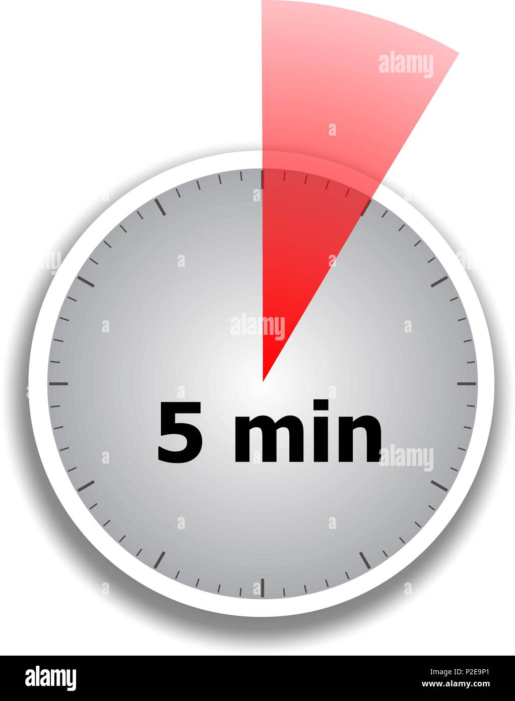 clock face stopwatch on a white background Stock Vector Image & Art - Alamy