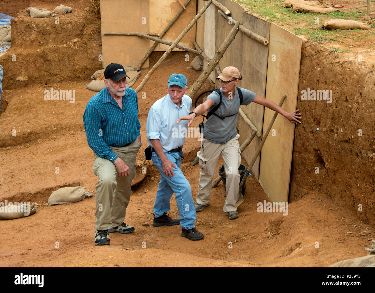 Traci Van Deest, a scientific recovery expert with the Defense POW/MIA ...