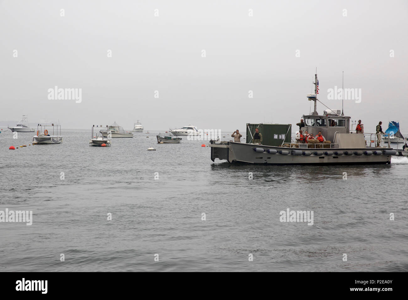 U.S. Marines with Task Force Koa Moana arrive in Ancon, Peru, to begin ...